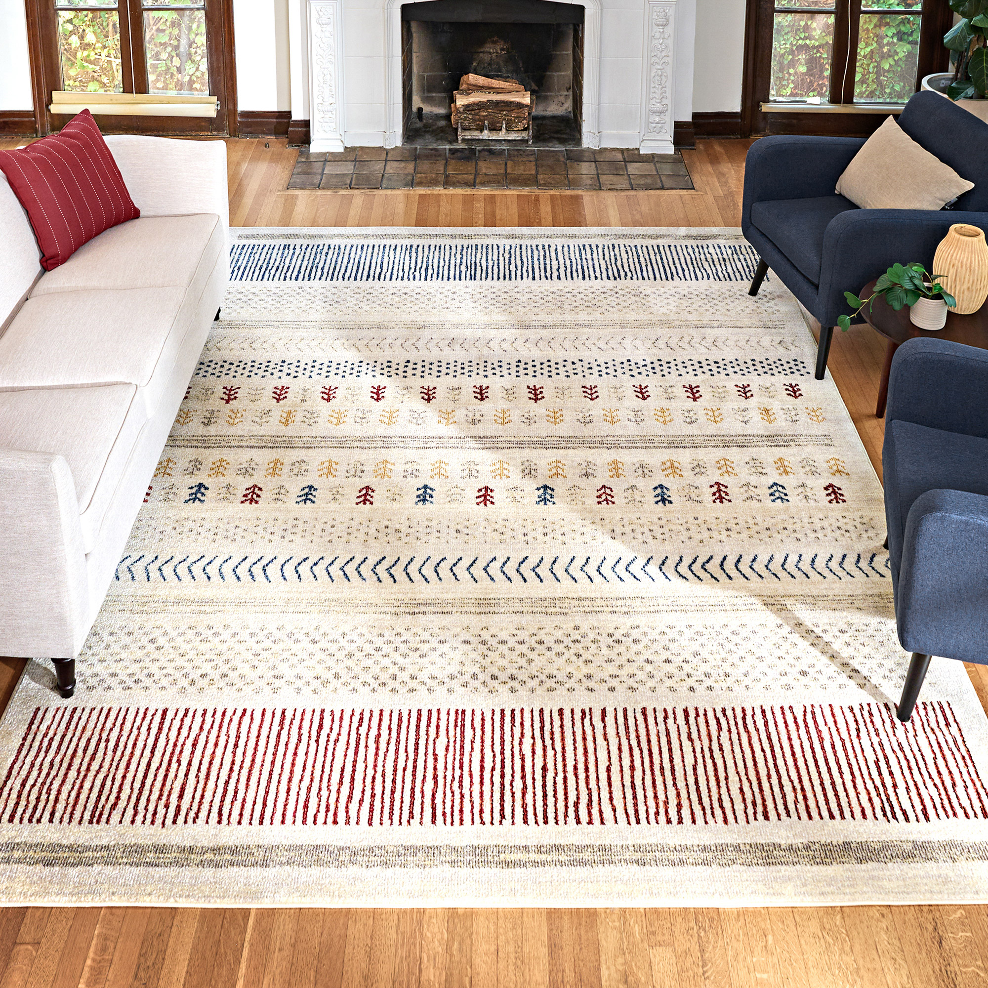 Karina Area Rug, Marzan Tan, 5'3"X7" | Costco