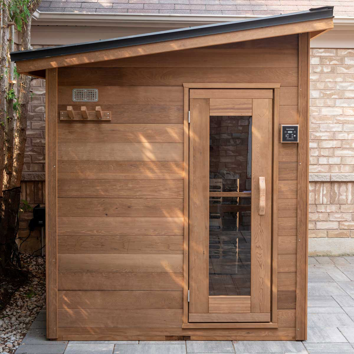 Leisurecraft Juno Outdoor Sauna | Costco