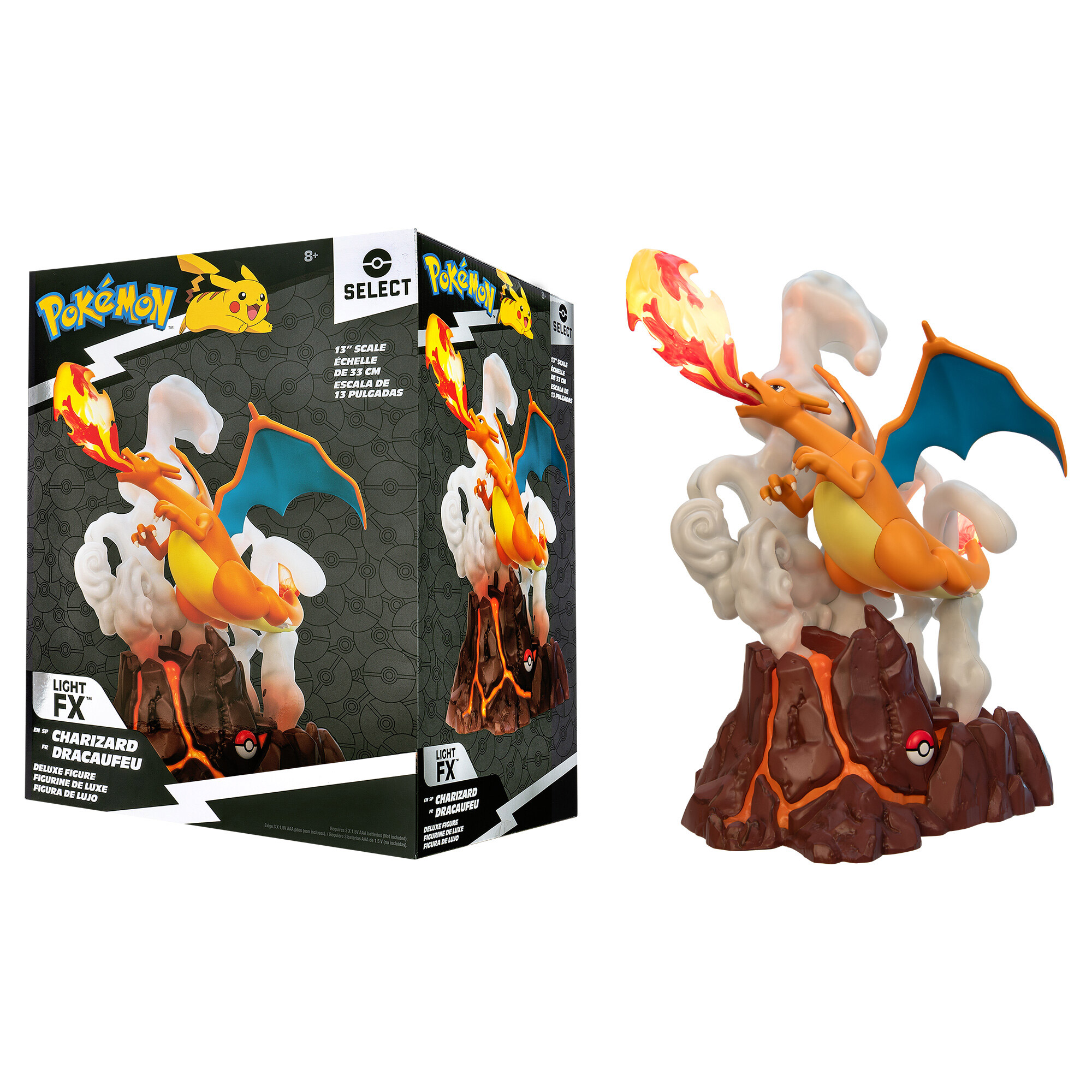 Pokémon Charizard 13-Inch Deluxe Collector’s Statue | Costco