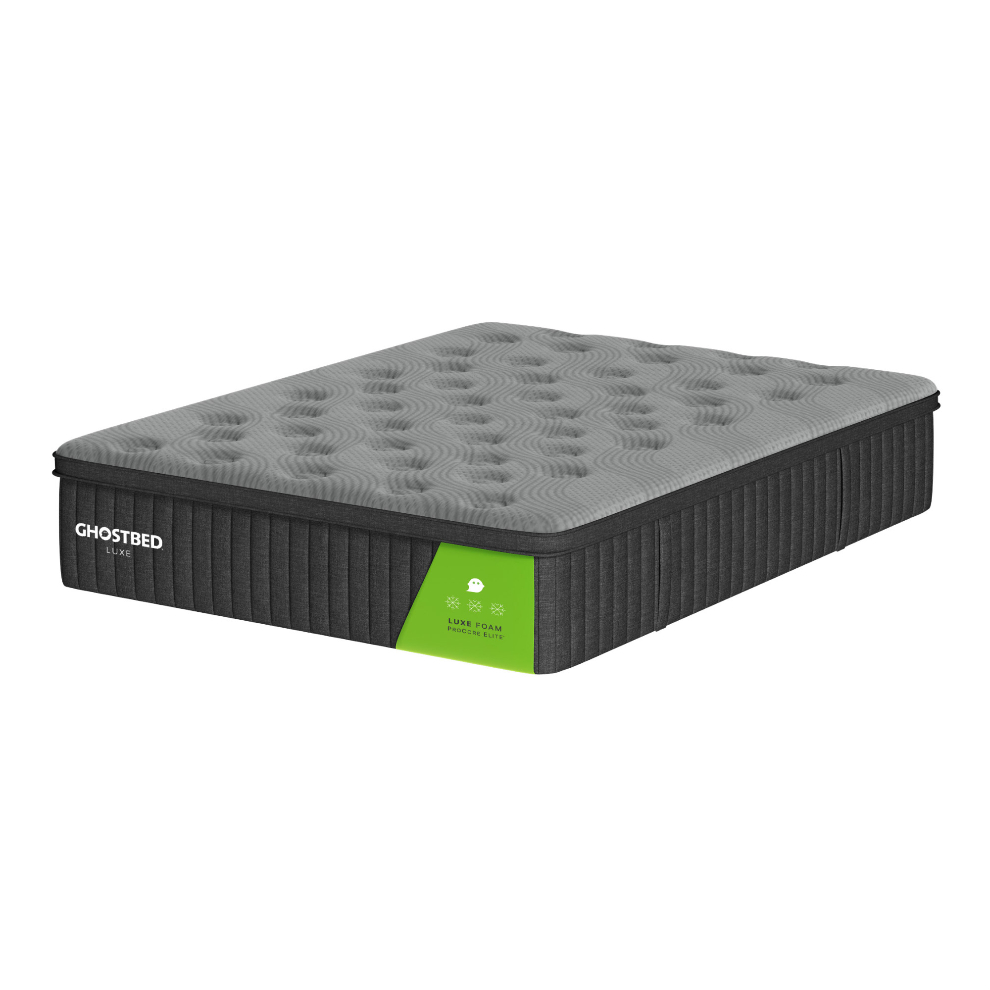 GhostBed Luxe 14” Memory Foam Mattress with Adjustable Base | Costco