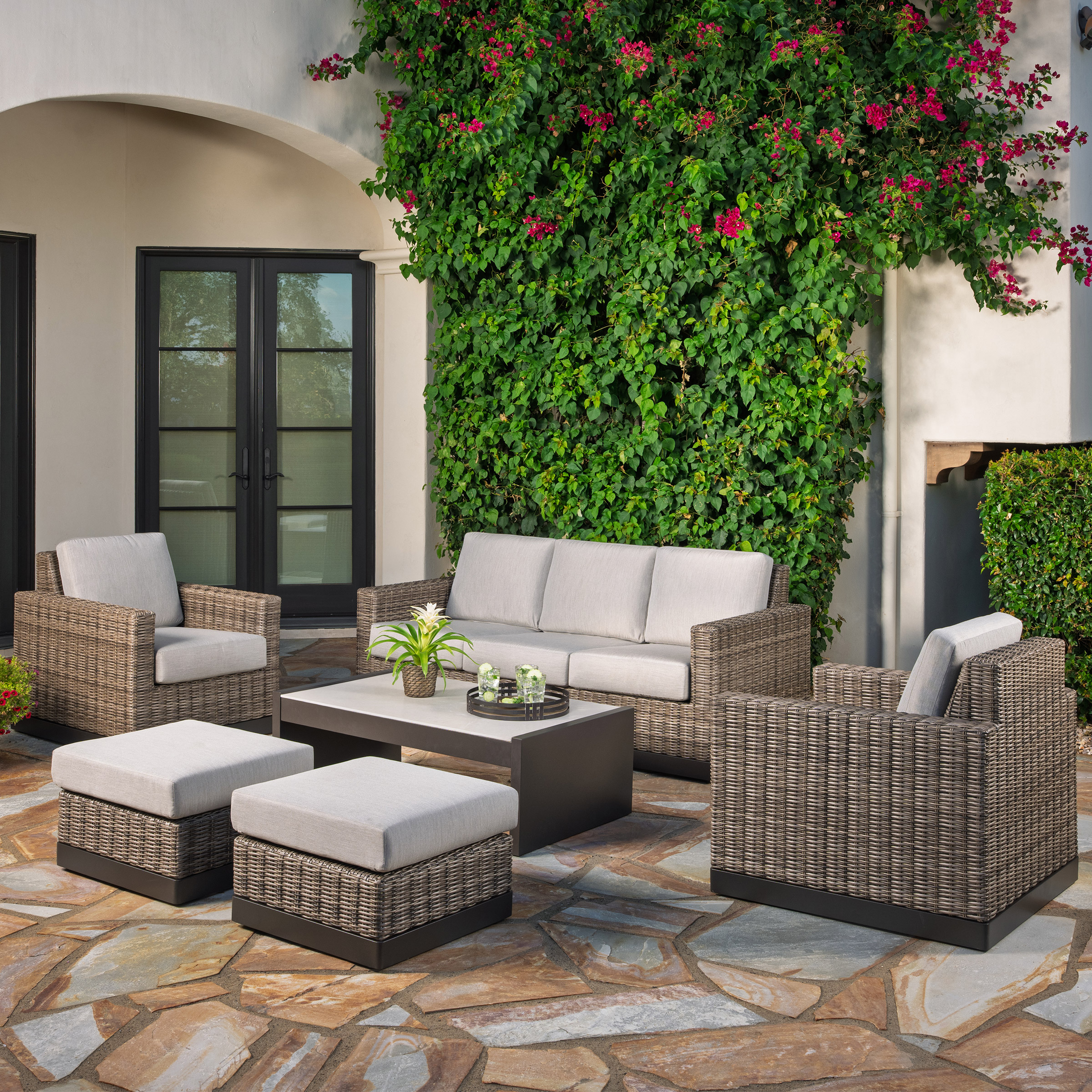 SunVilla Knox 6-piece Outdoor Patio Seating Set | Costco