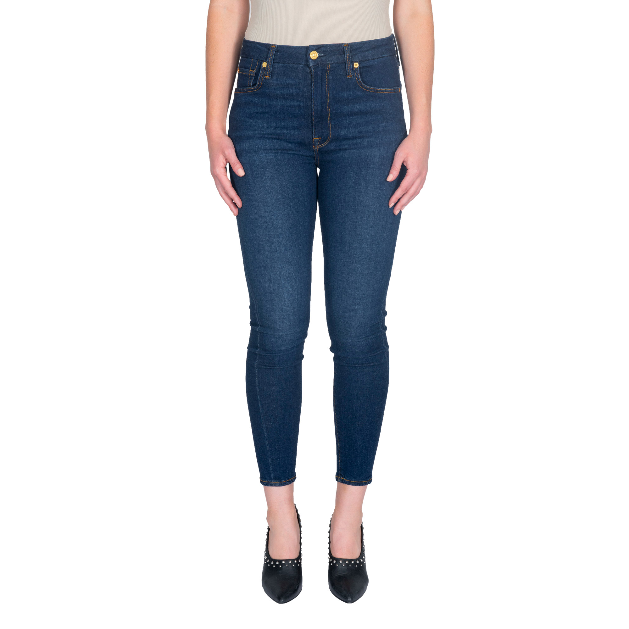 7 For All Mankind Women's Ankle Skinny Jean | Costco