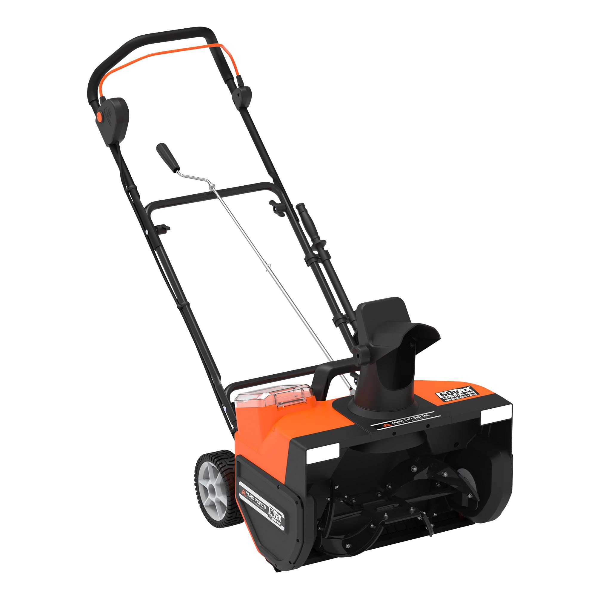 Yardforce 60v 22" Snow Thrower with 4.0Ah Battery and Rapid Charger ...