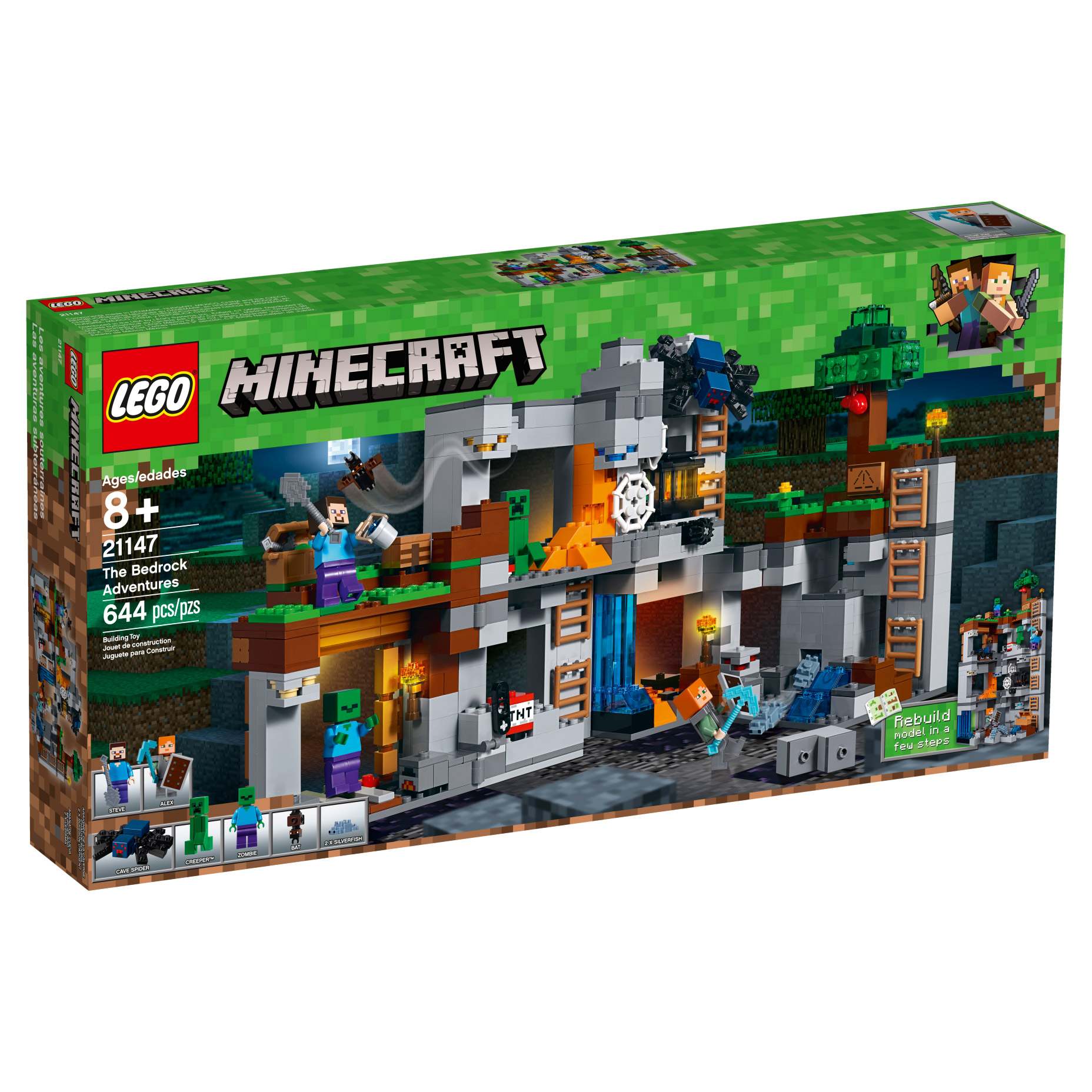 LEGO Minecraft The Bedrock Adventures 21147 | Costco