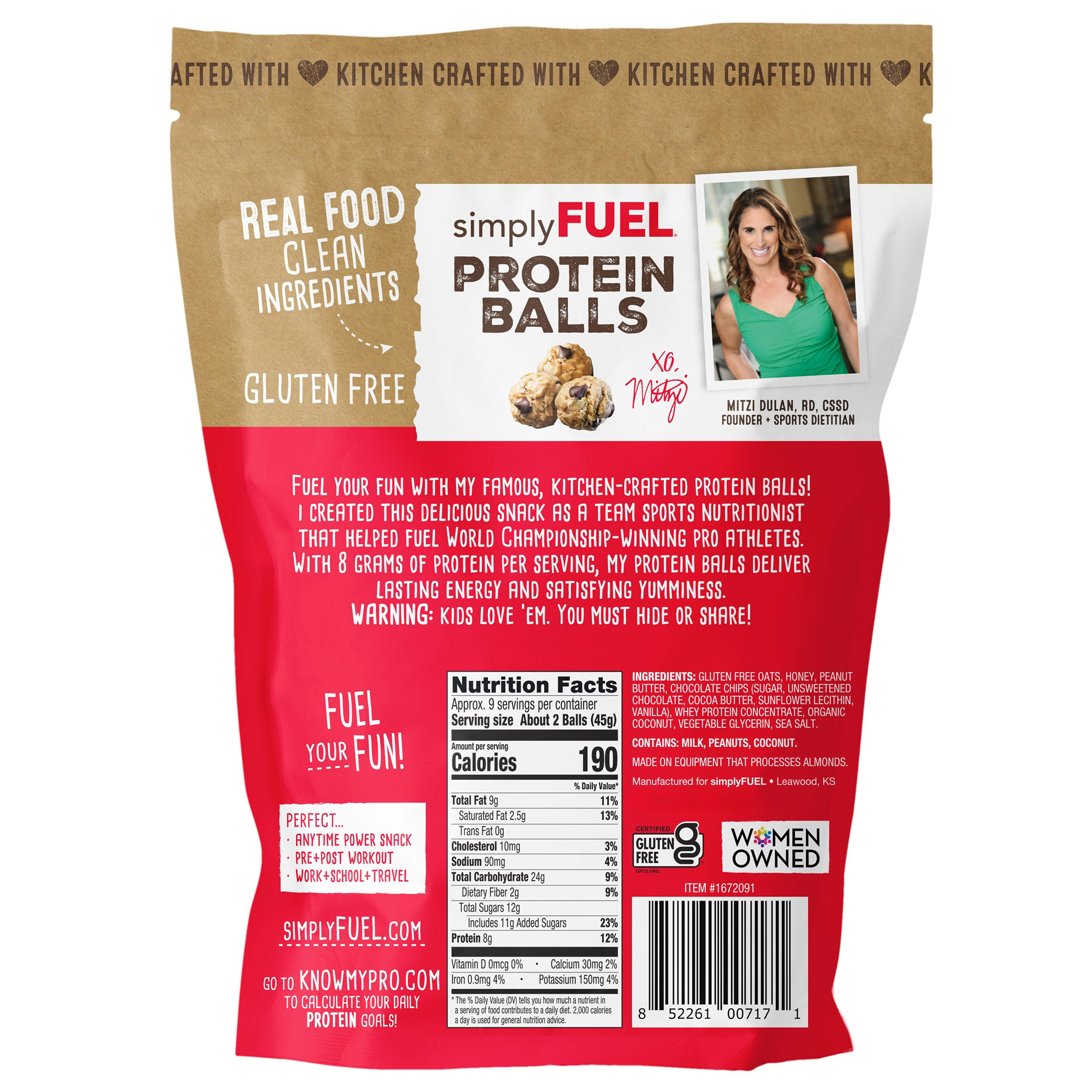 Simply Fuel Protein Balls, 14.4 oz | Costco