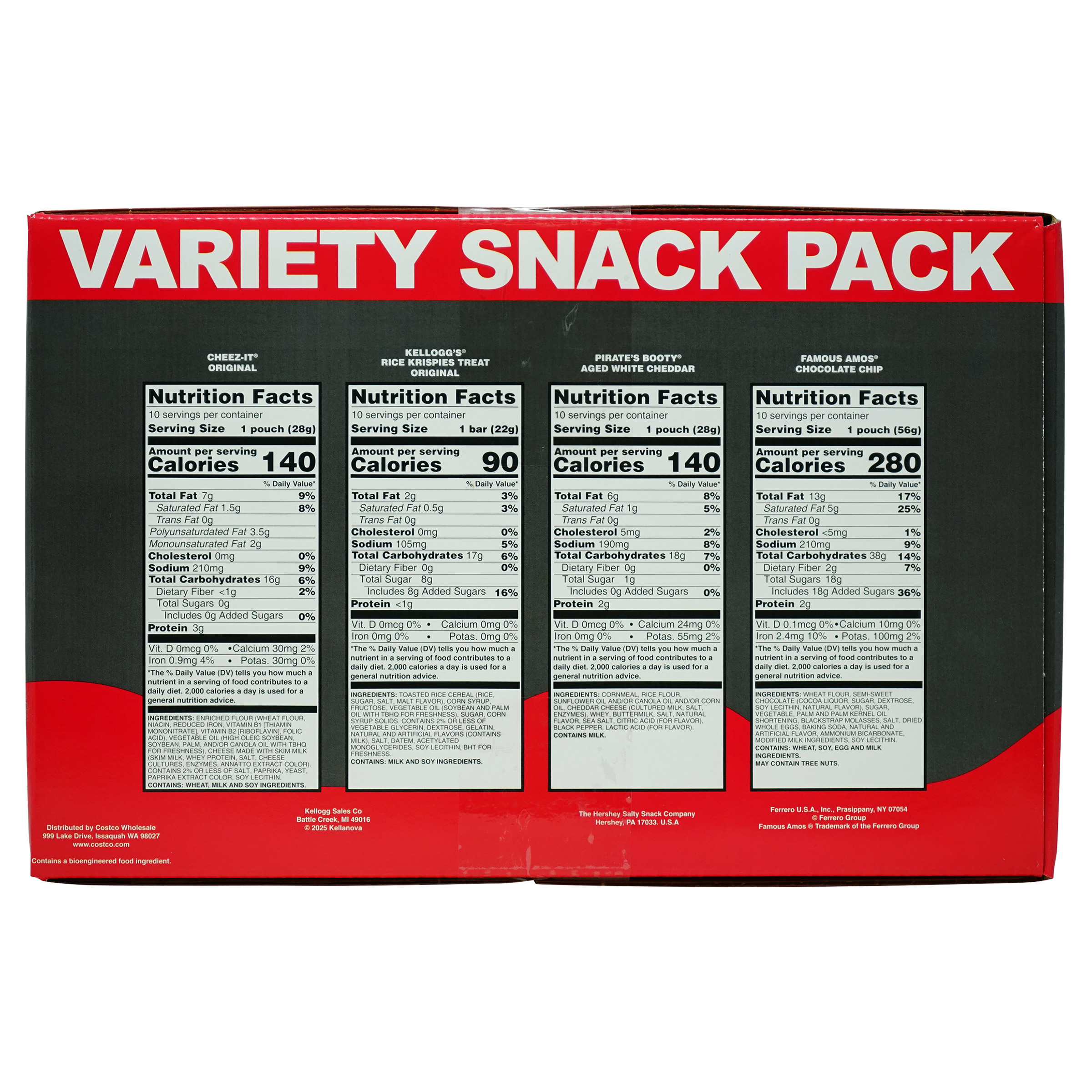 Variety Snack Pack, 40-count | Costco