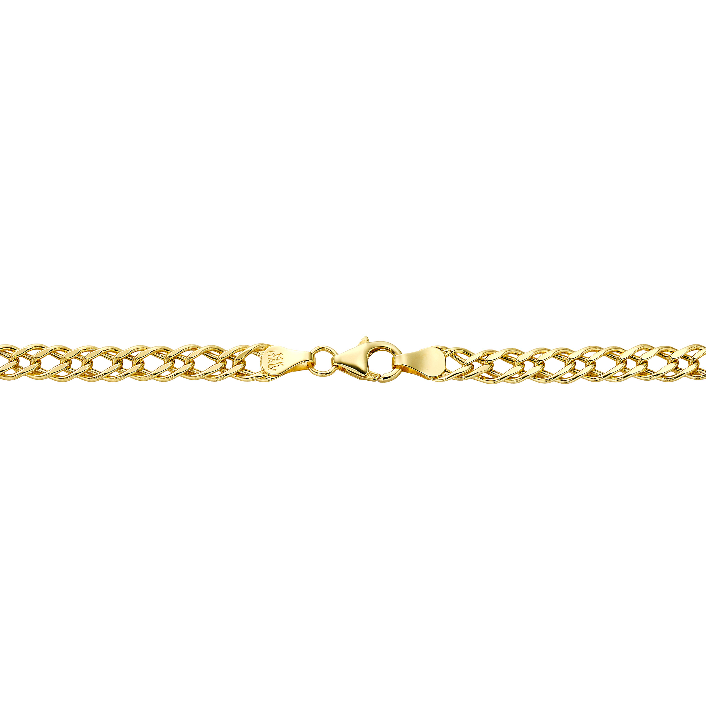 14kt Yellow Gold Double Link Chain | Costco