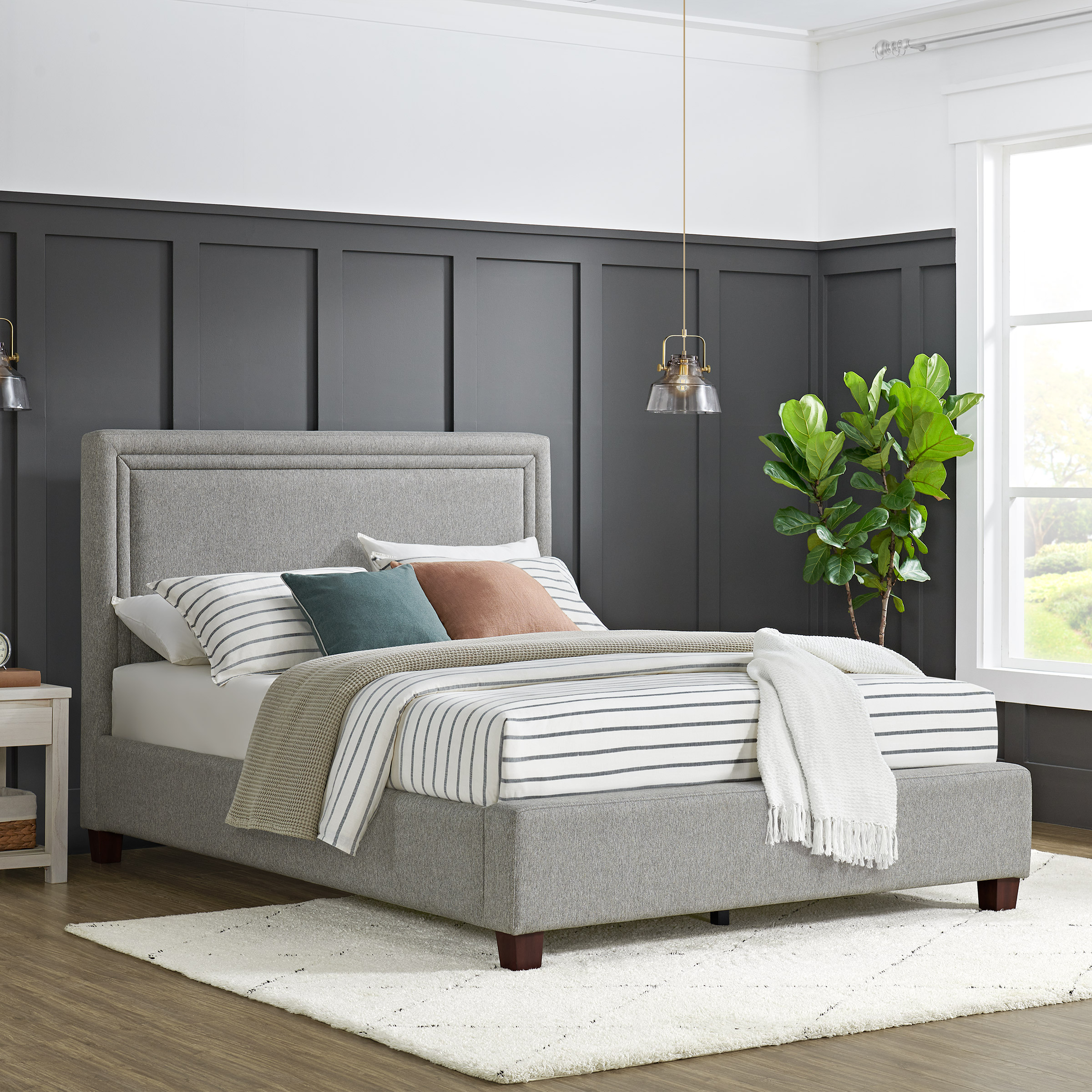 Alice Queen Upholstered Bed | Costco