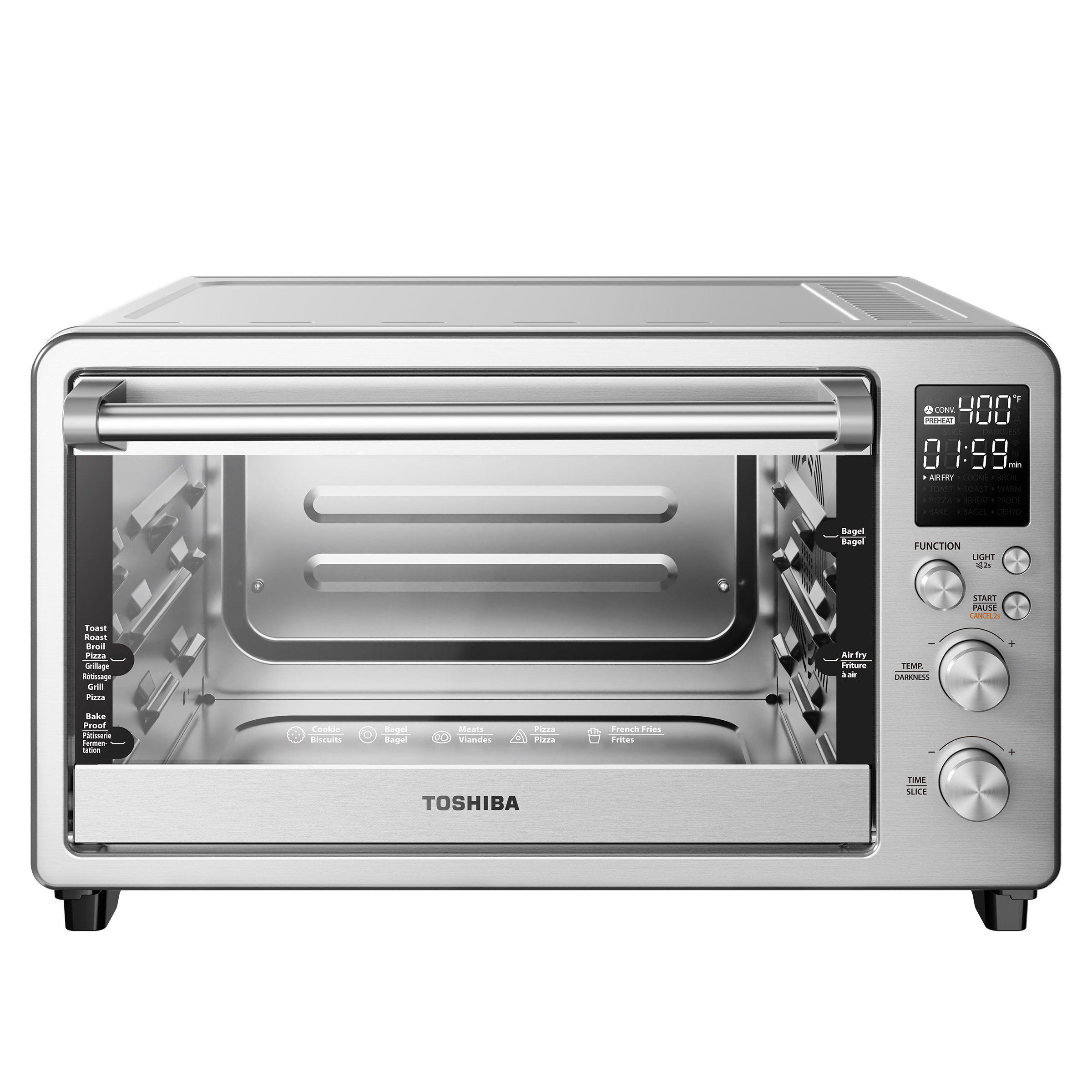 Toshiba 25 L (26.4 qt.) Digital Air Fryer Toaster Oven | Costco
