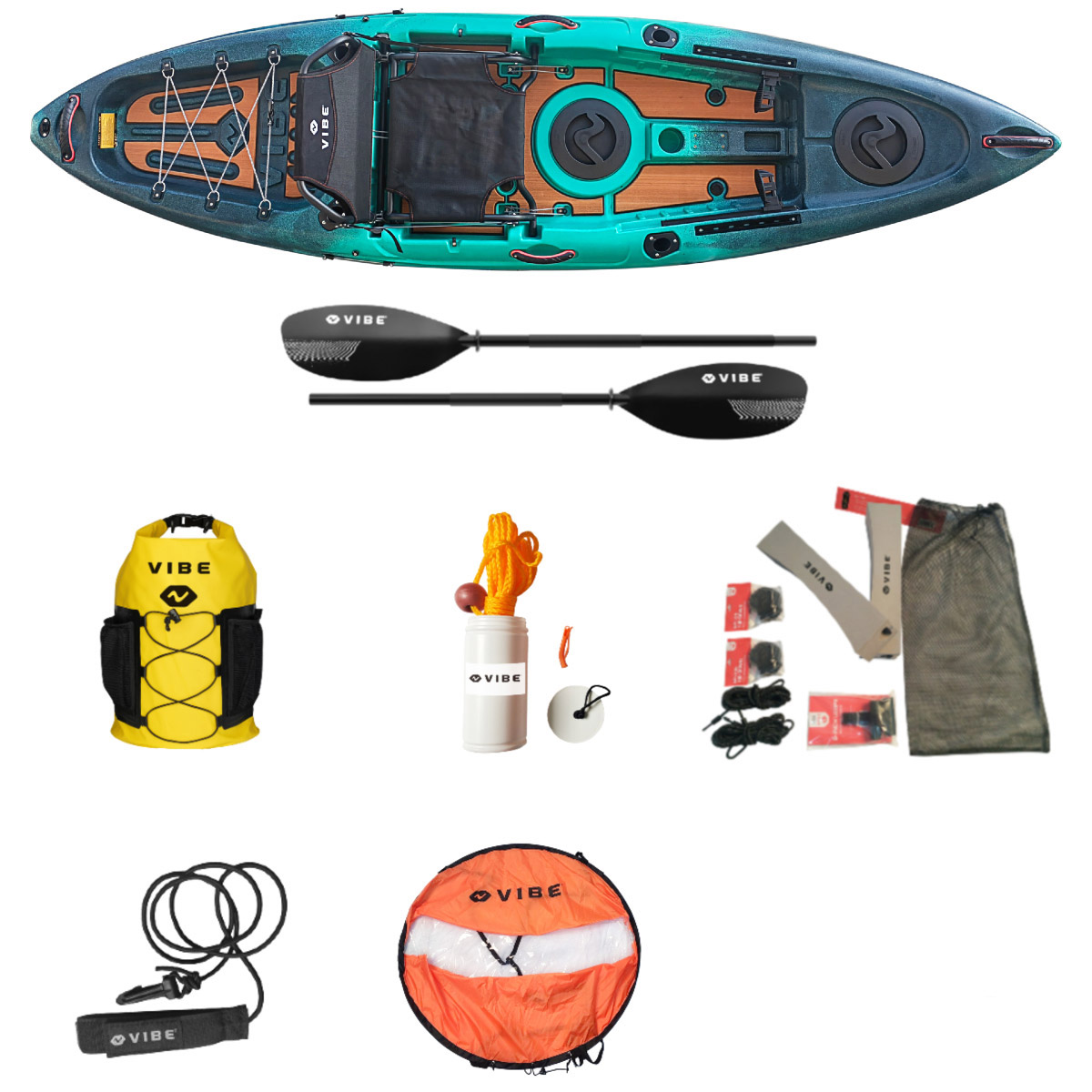 Vibe Yellowfin 100 Recreational Fishing Kayak | Costco