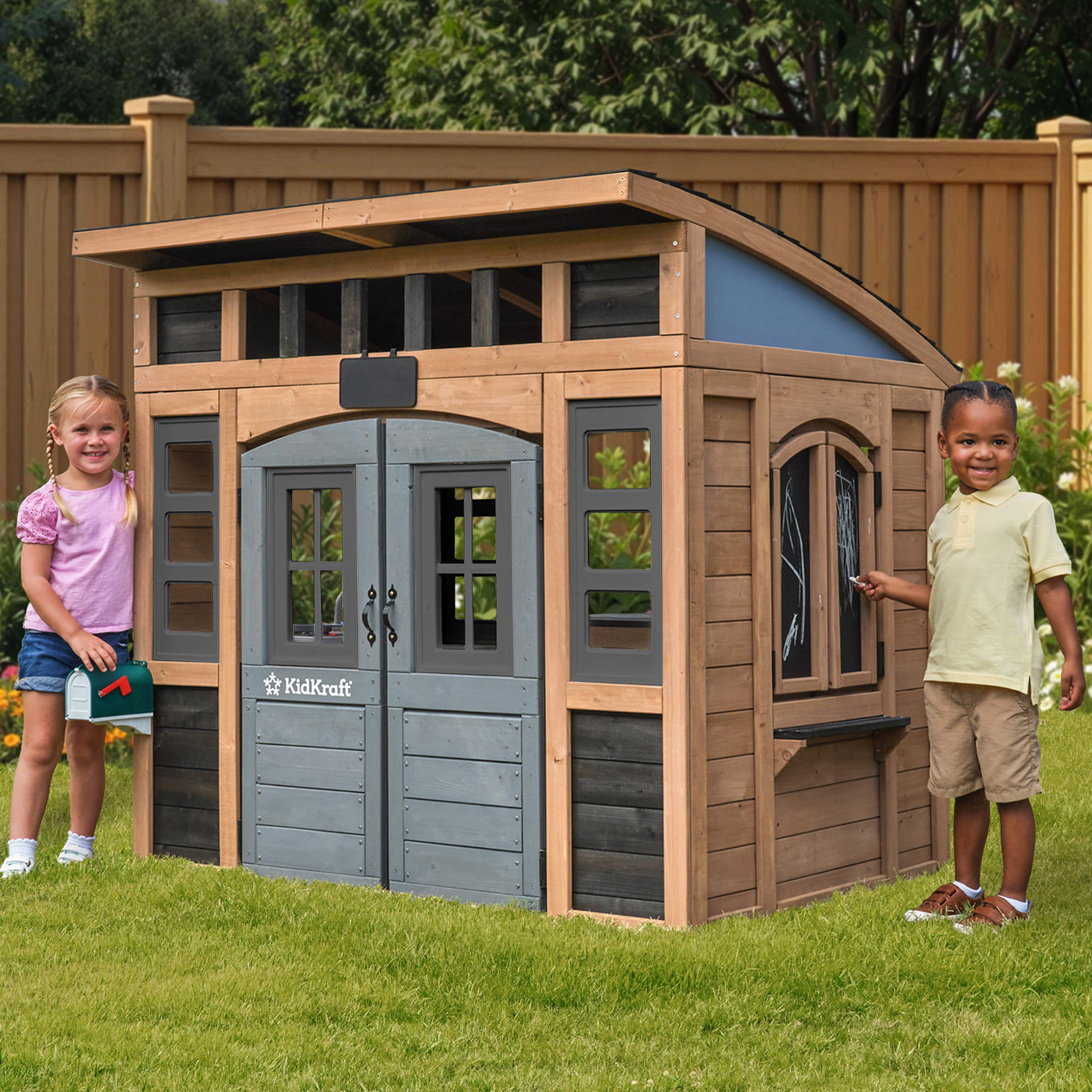 KidKraft Sunny Bluff Playhouse | Costco