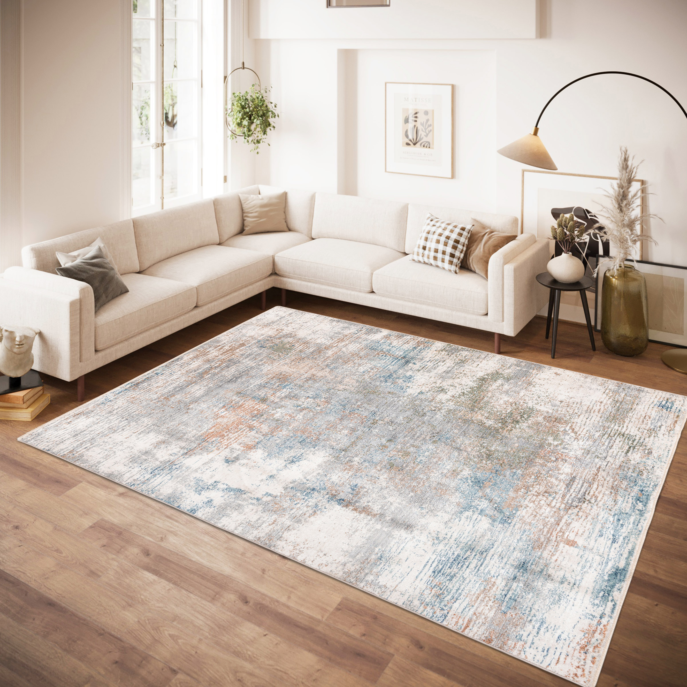 Viana Artemis Collection Abstract Indoor Area Rug | Costco