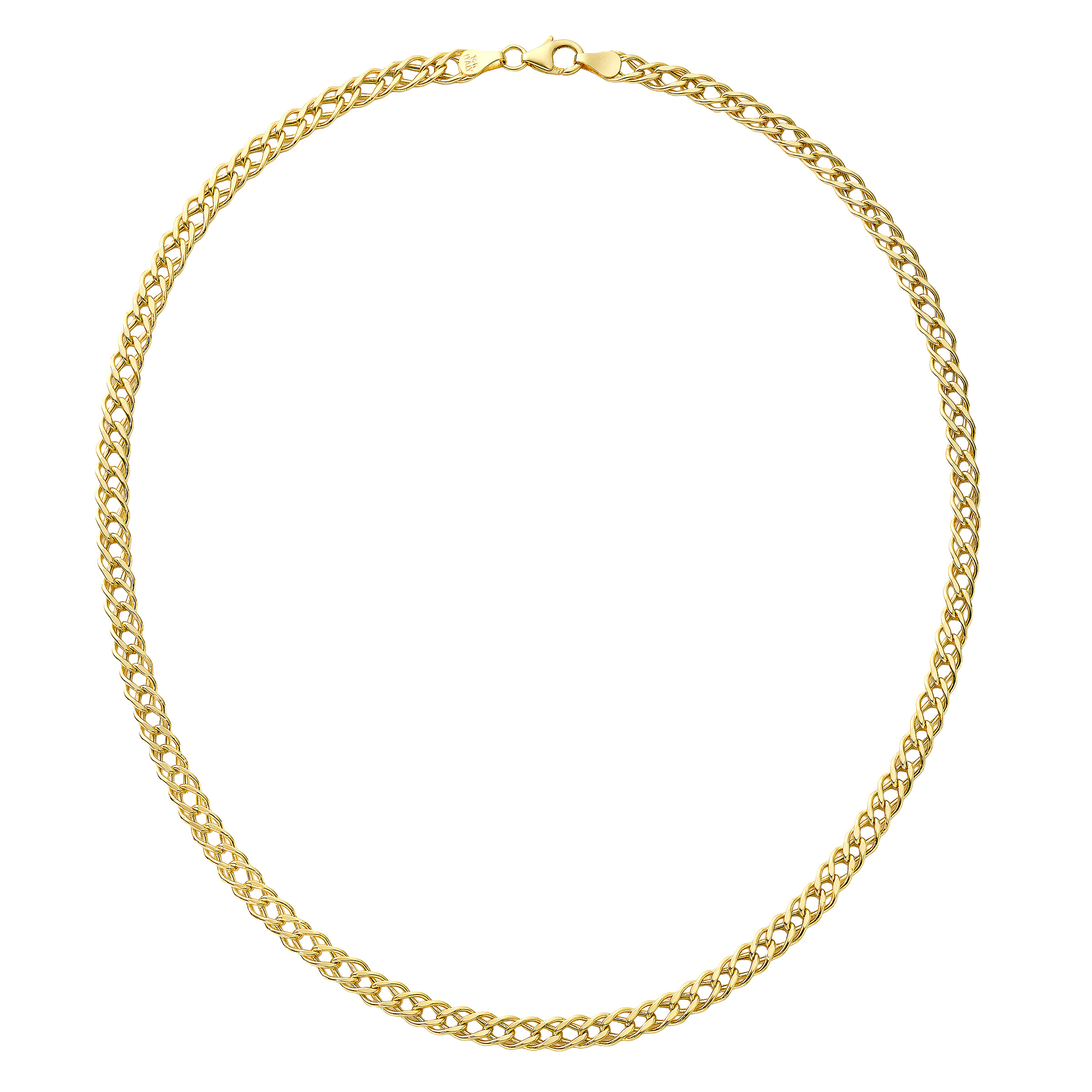 14kt Yellow Gold Double Link Chain | Costco