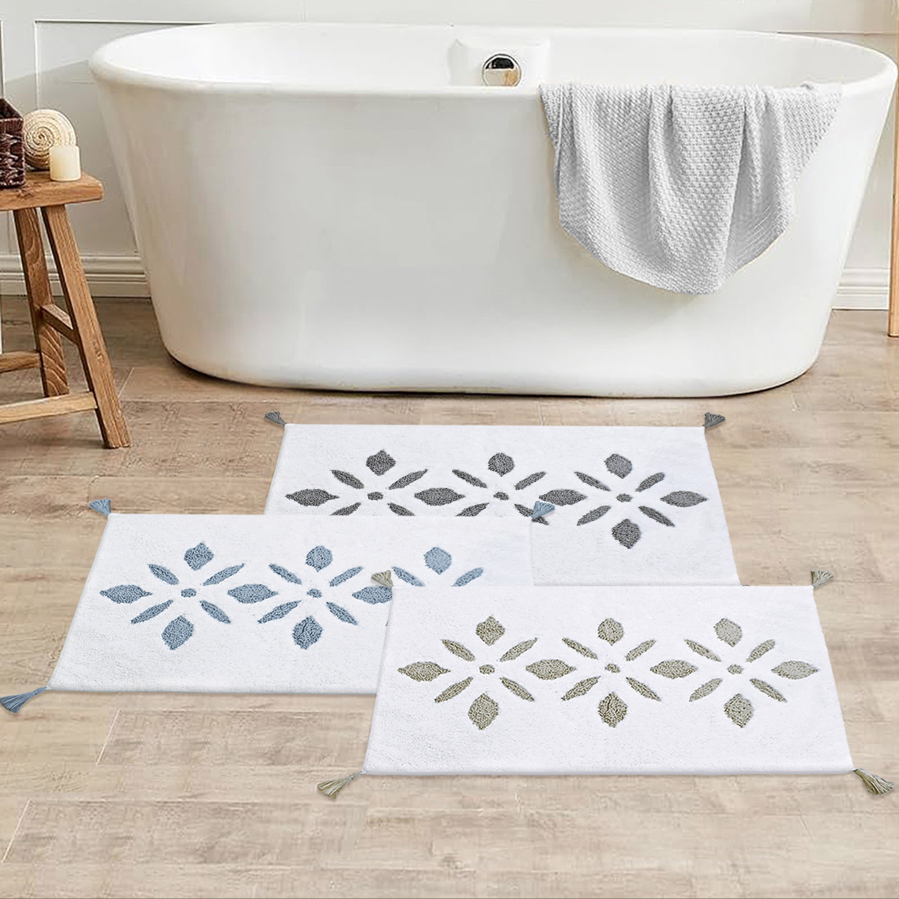 Tasseled Bath Rug | Costco