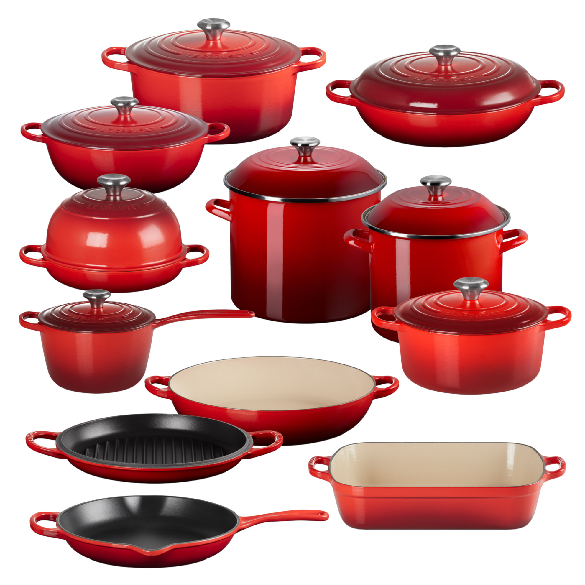 Le Creuset 166-piece Ultimate Cookware Set | Costco