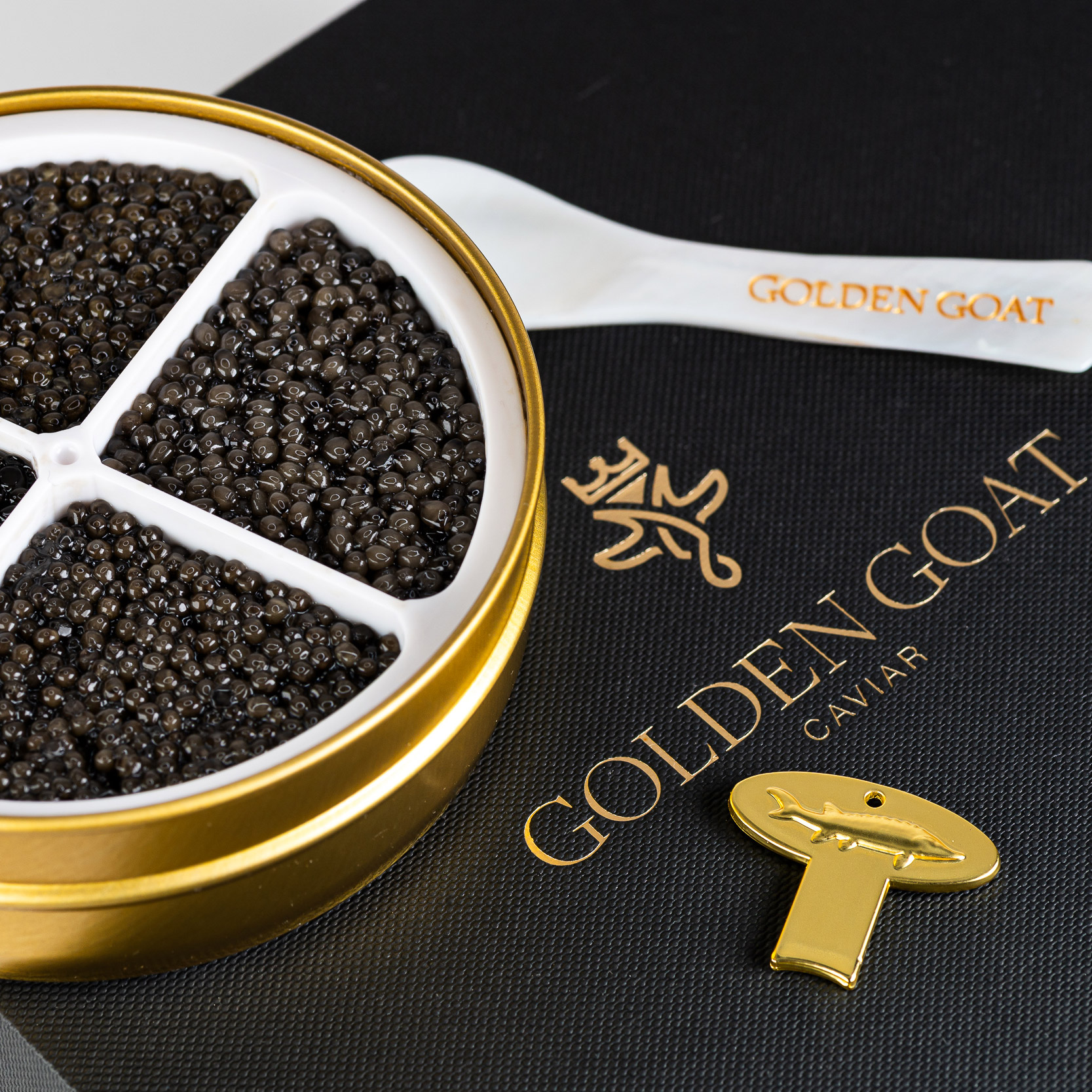 Golden Goat Caviar Prestige Collection Tasting Gift Tin 4.9oz | Costco