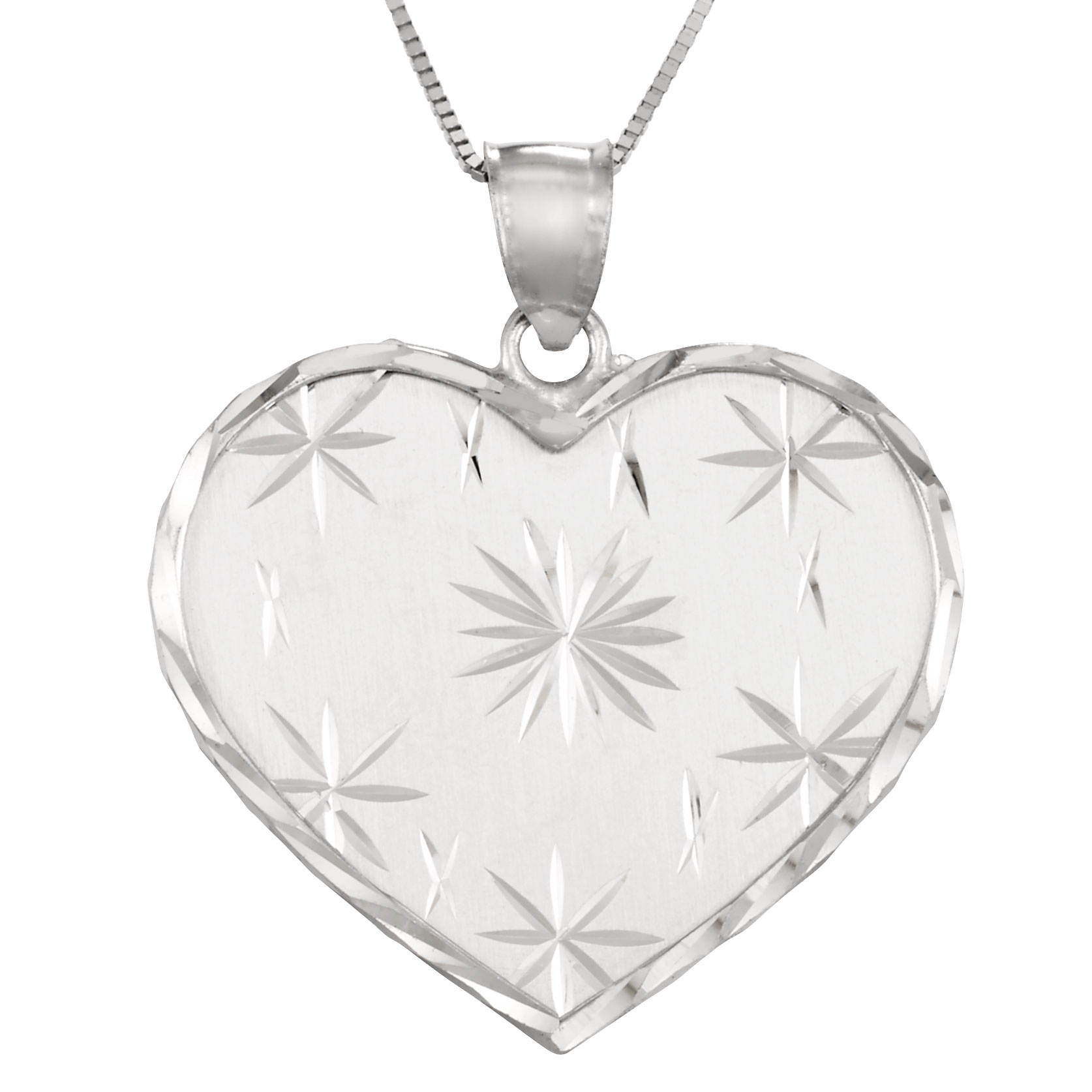 Double Sided Heart Pendant | Costco