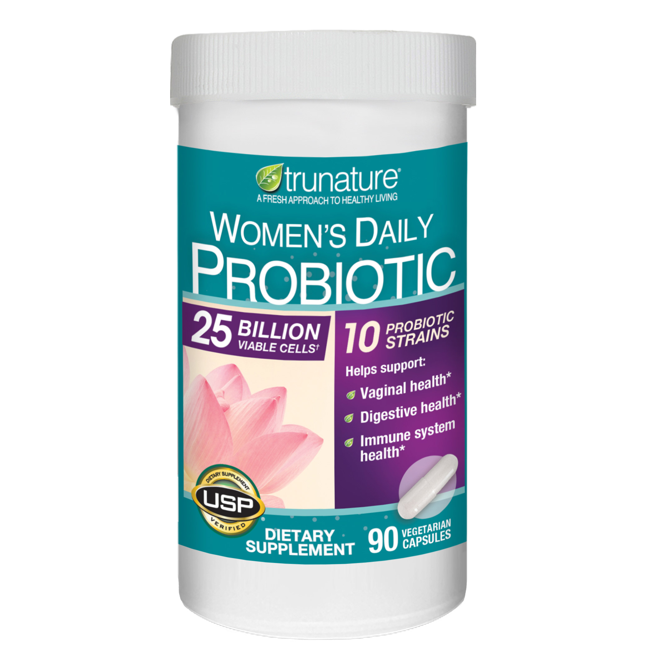 trunature Women's Daily Probiotic, 90 Vegetarian Capsules | Costco