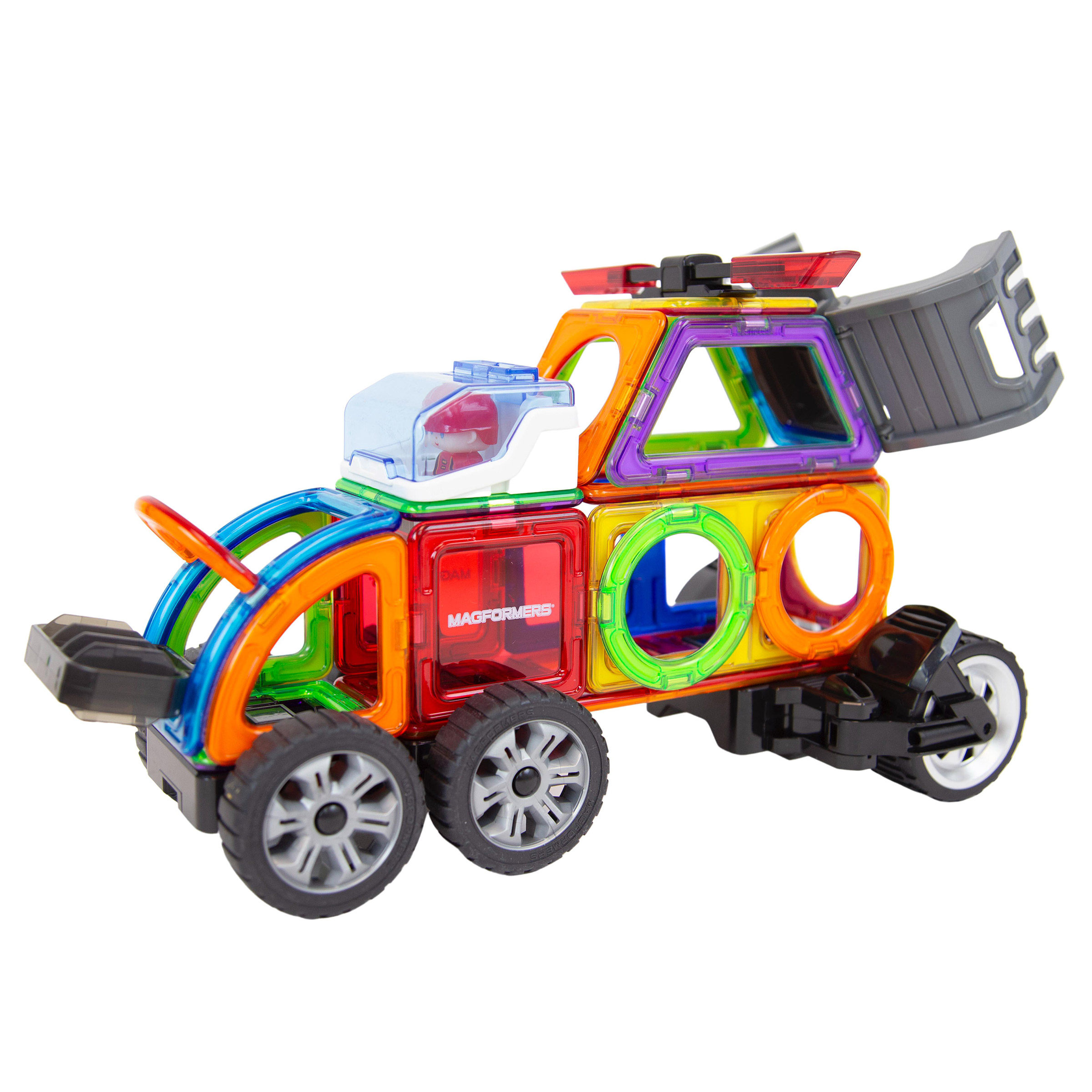 Magformers 120 piece Super Deluxe Creative Magnetic Building Set | Costco