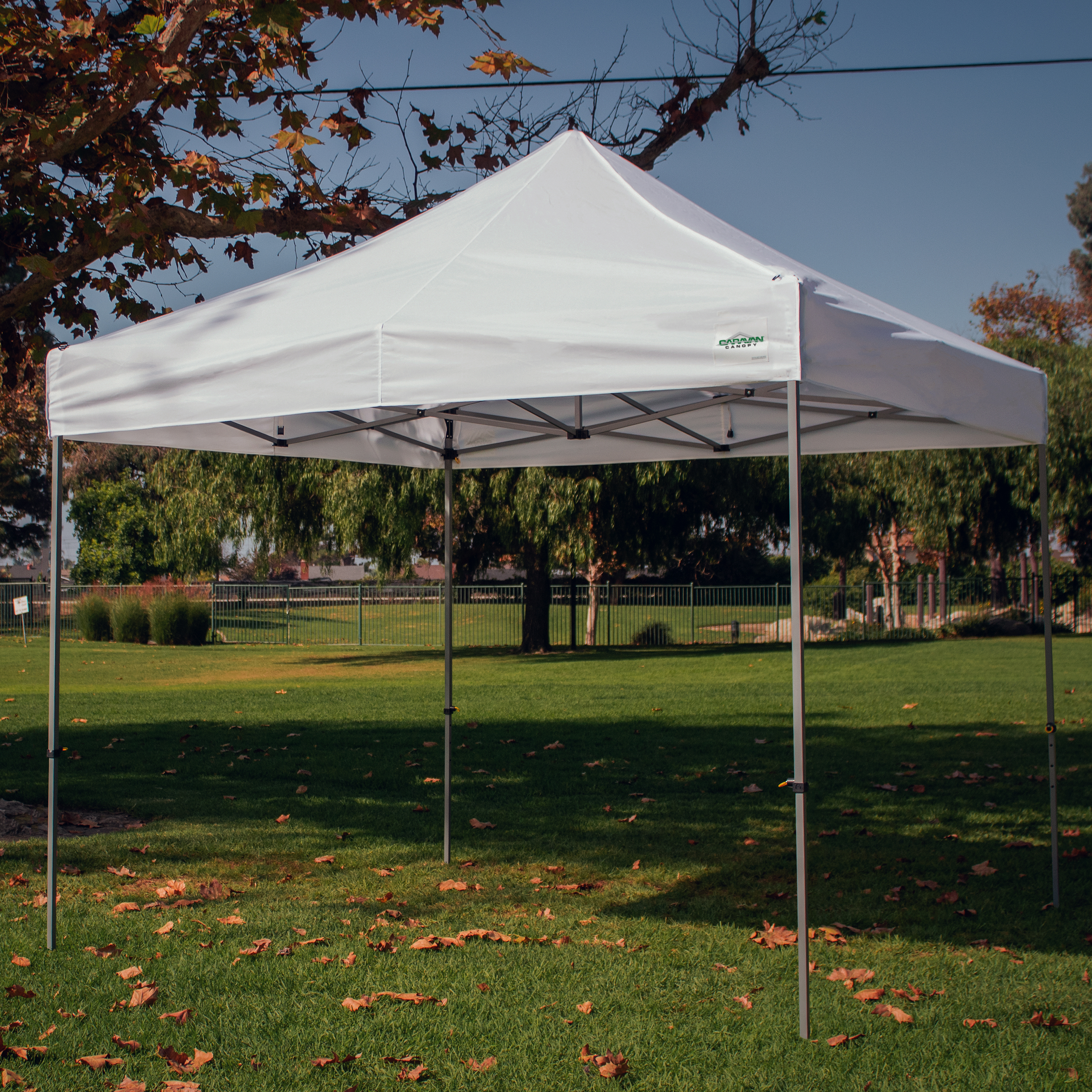Caravan Canopy Hybrid-X Instant Canopy Kit, 10' x 10', White | Costco