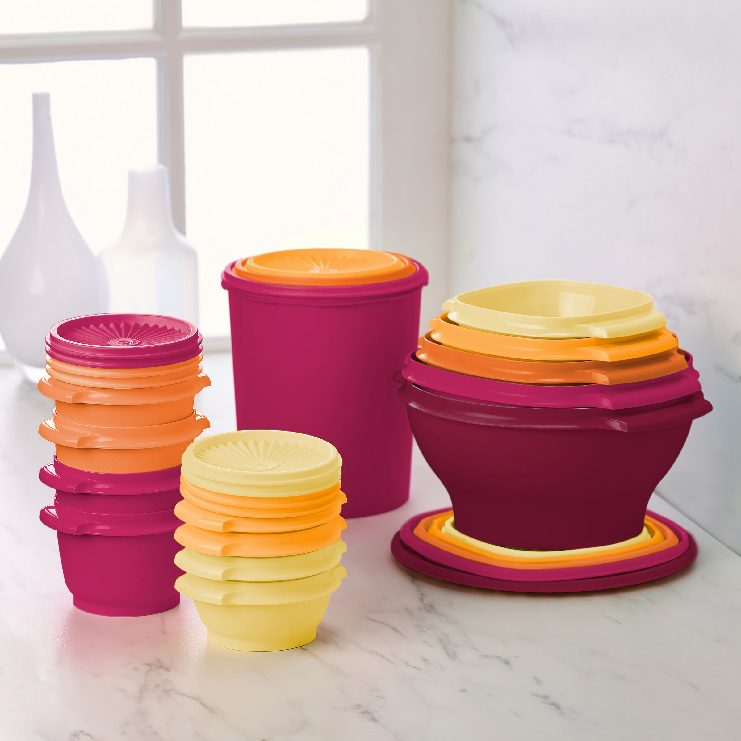 Tupperware Heritage Collection 32-piece Food Storage Container Set | Costco
