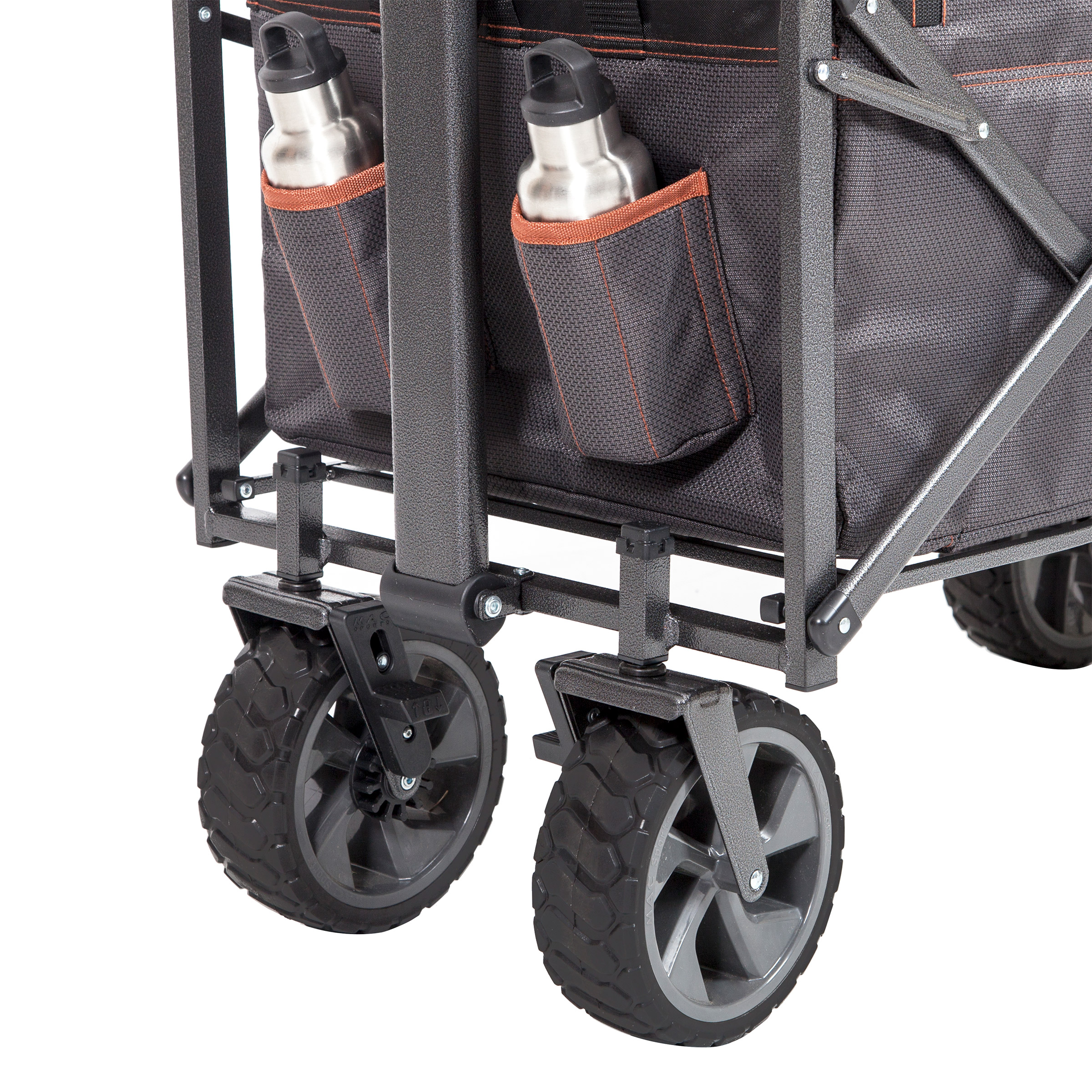 Mac Sports Deluxe Push Pull Folding Wagon with Brakes | Costco