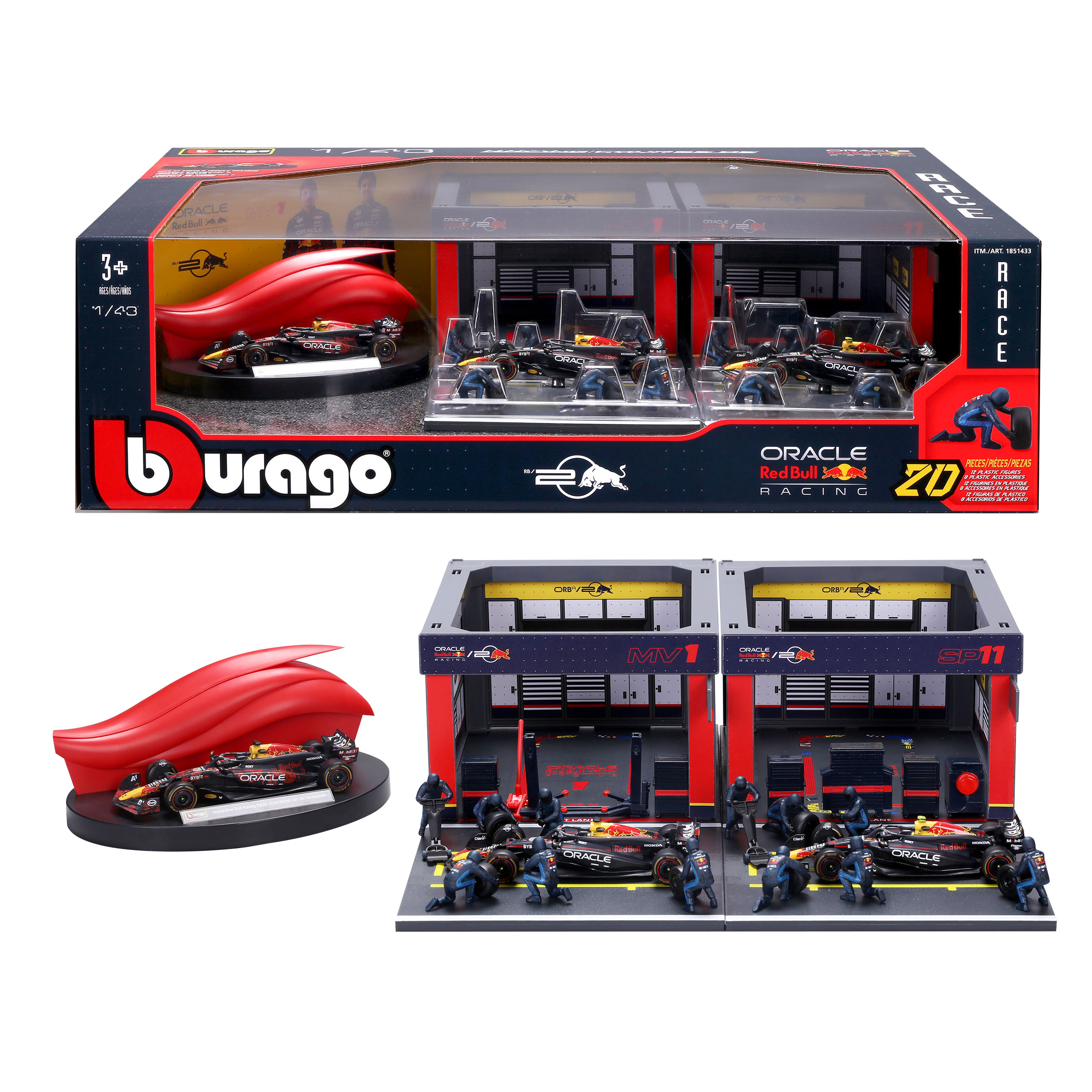 1:43 Red Bull Formula Racing Paddock | Costco