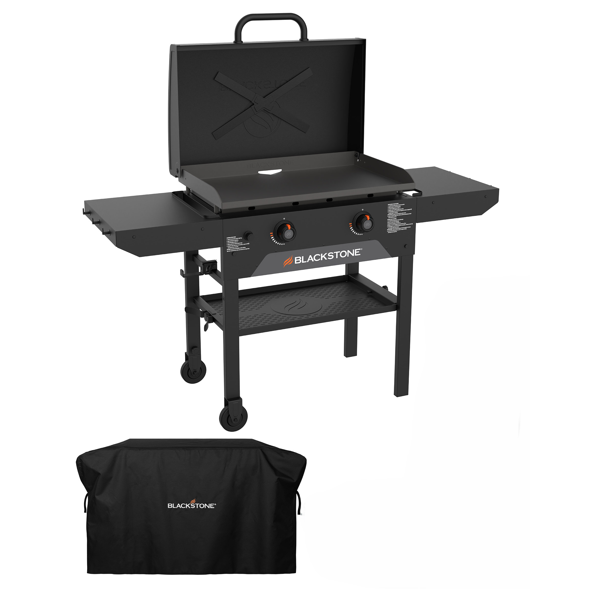 Blackstone 28" Omnivore Griddle with Hood and Soft Cover | Costco