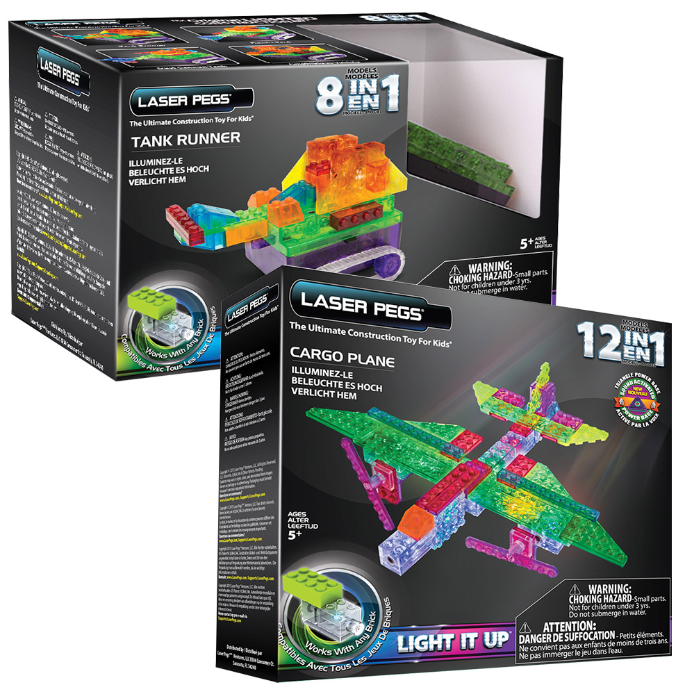 Laser Pegs Transport Bundle with Motor | Costco