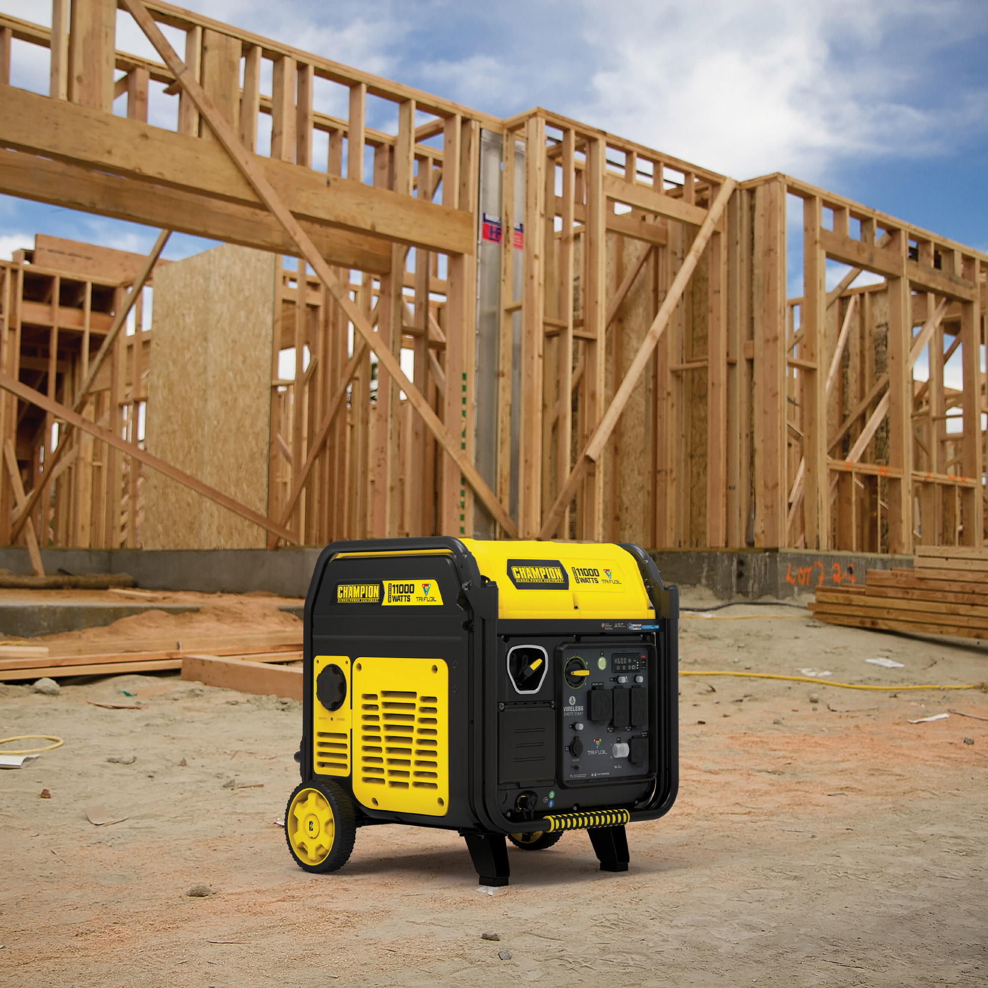 Champion 11000W Remote Start Tri-Fuel Portable Inverter Generator | Costco