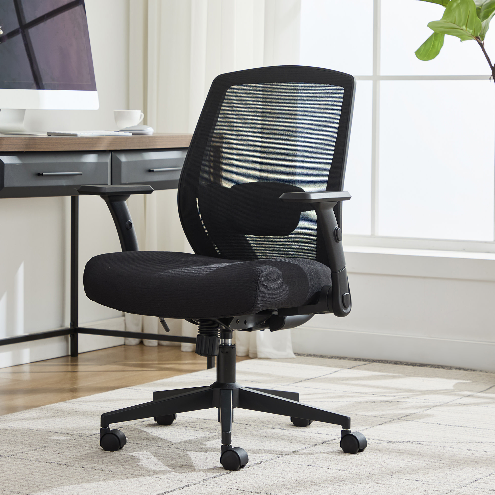 True Innovations ErgoRest Mesh Office Chair with Memory Foam Seat | Costco