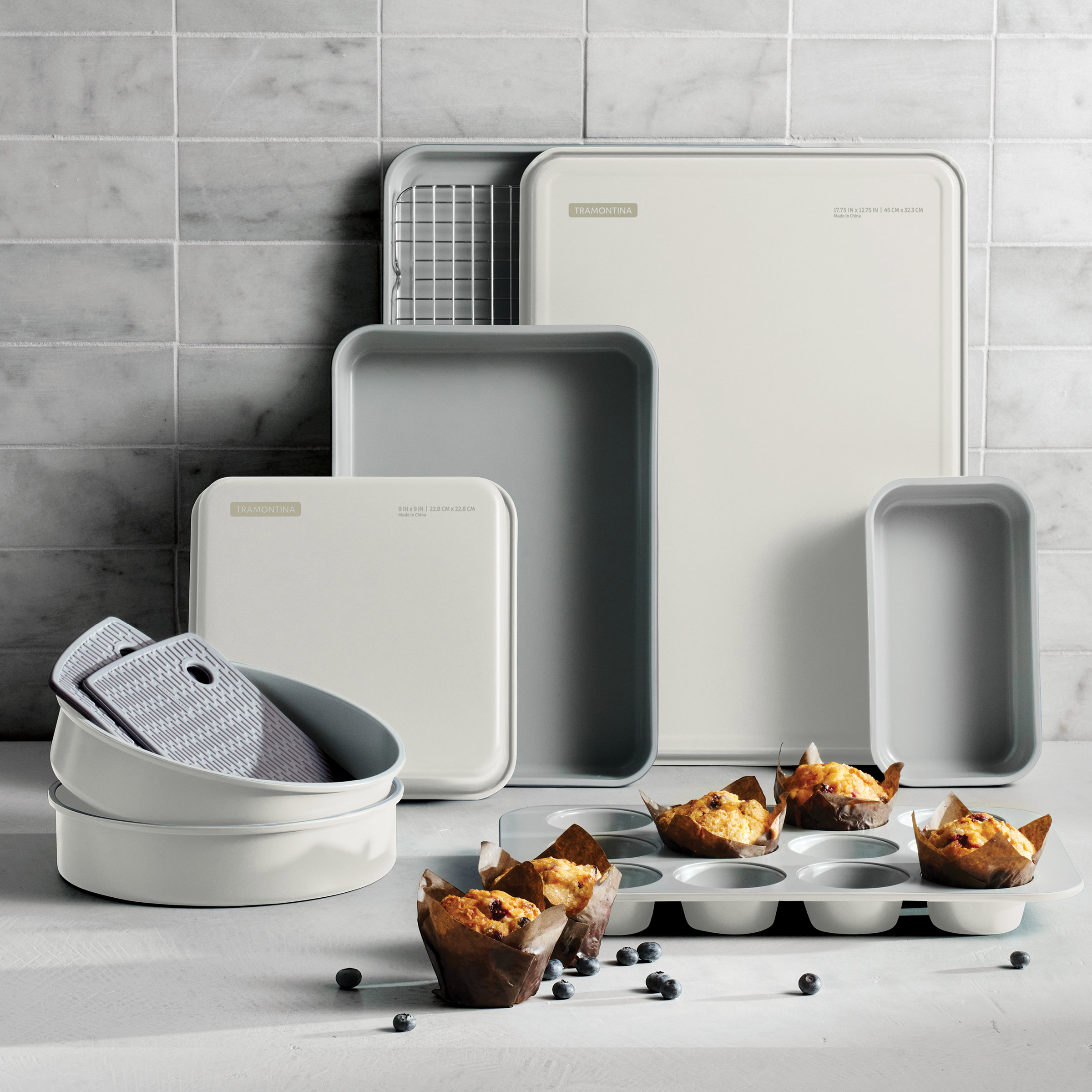 Tramontina 11-piece Ceramic Bakeware Set | Costco