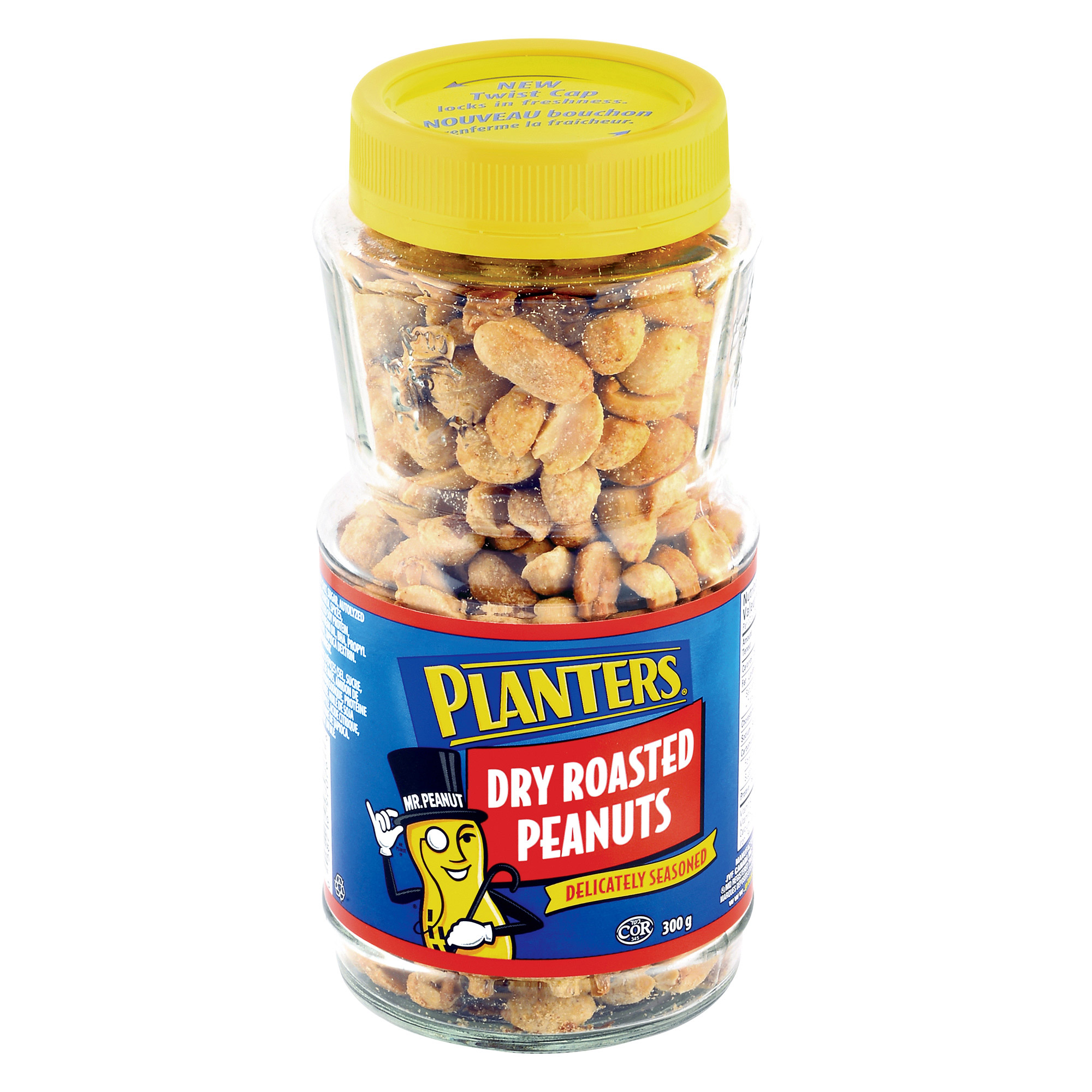 Planters Dry Roasted Peanuts, 12 × 300 g | Costco