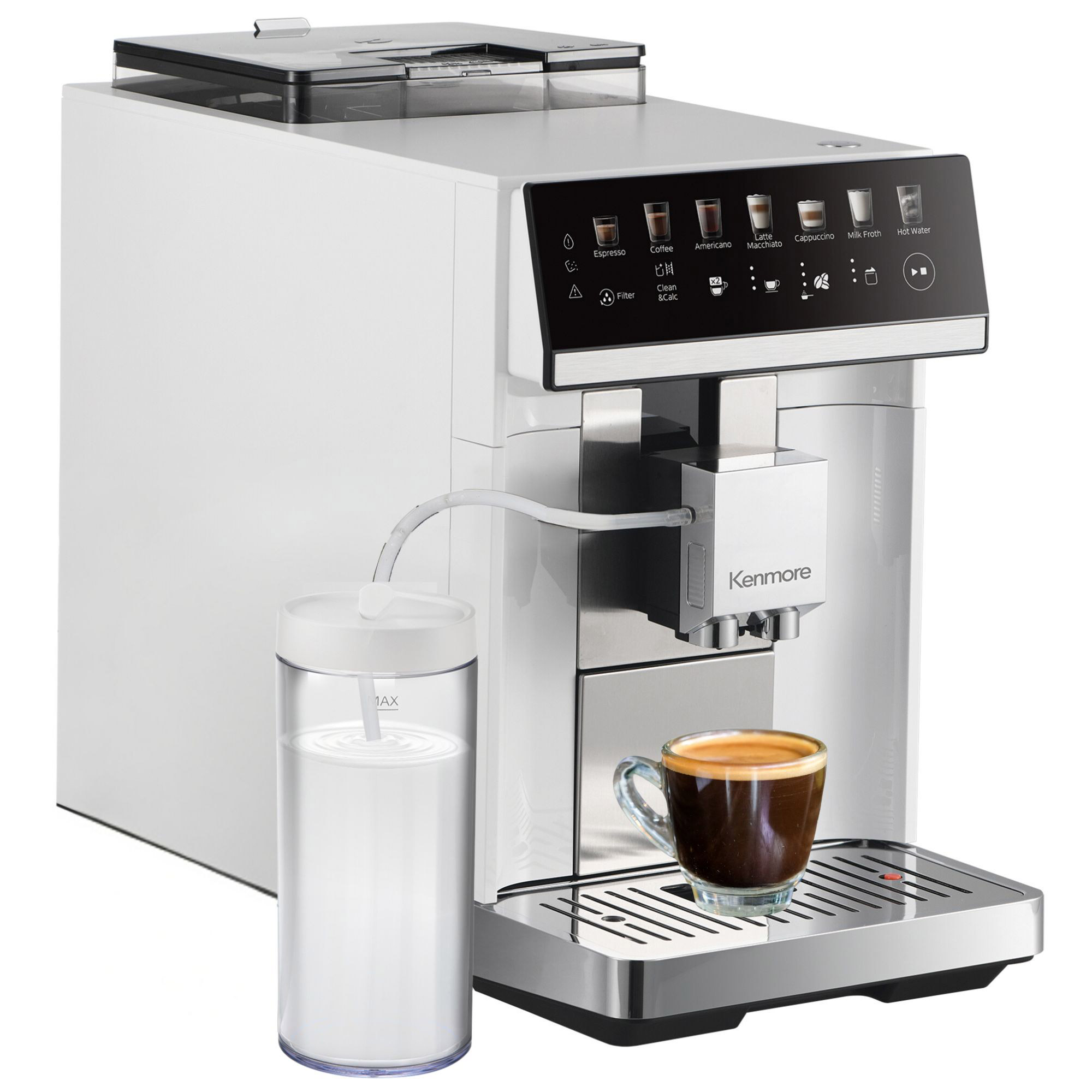 Kenmore Super Automatic Espresso Coffee Machine Dual Cream System | Costco