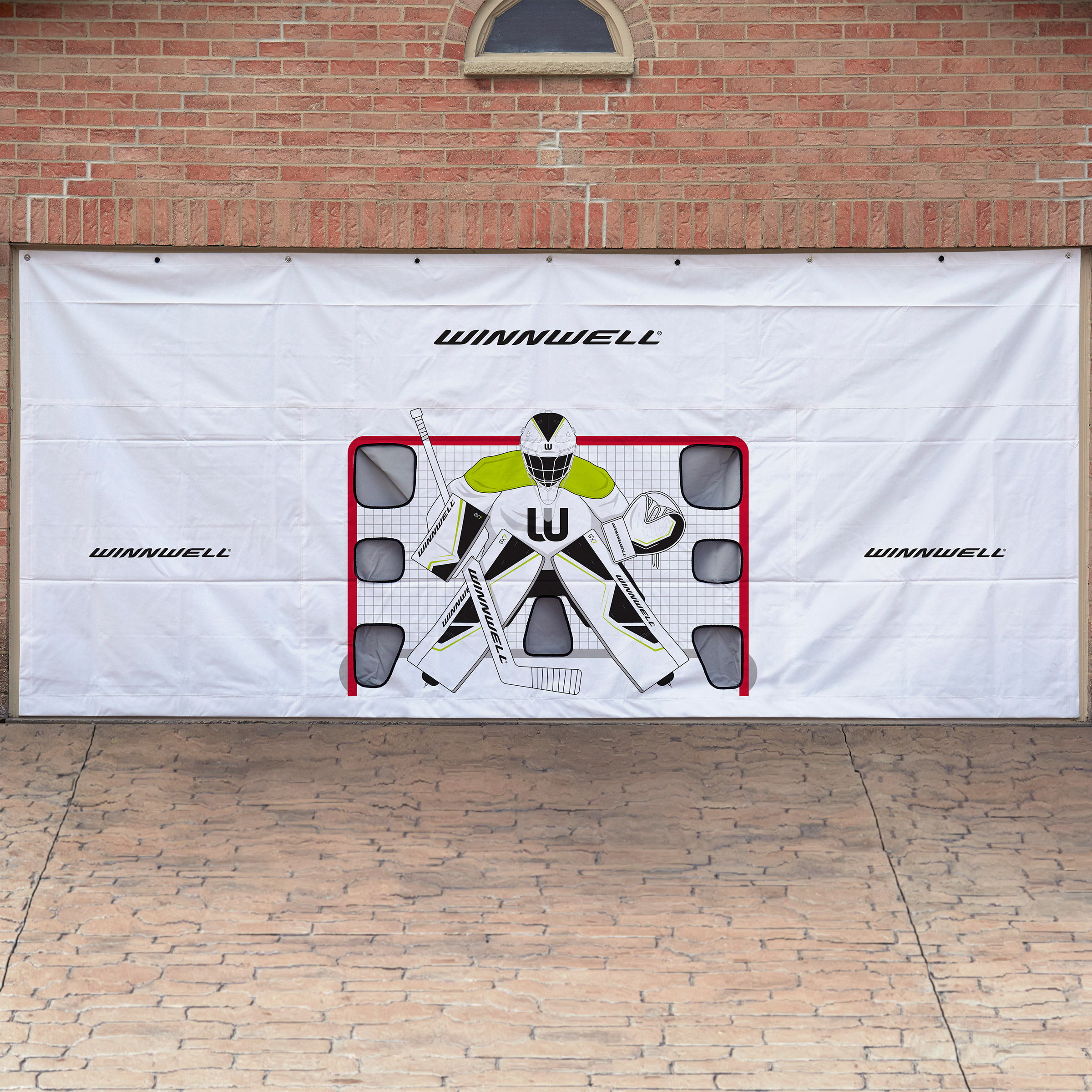 Winnwell Heavy-duty 487.7 cm × 243.8 cm (16 ft. × 8 ft.) Shooting Tarp ...