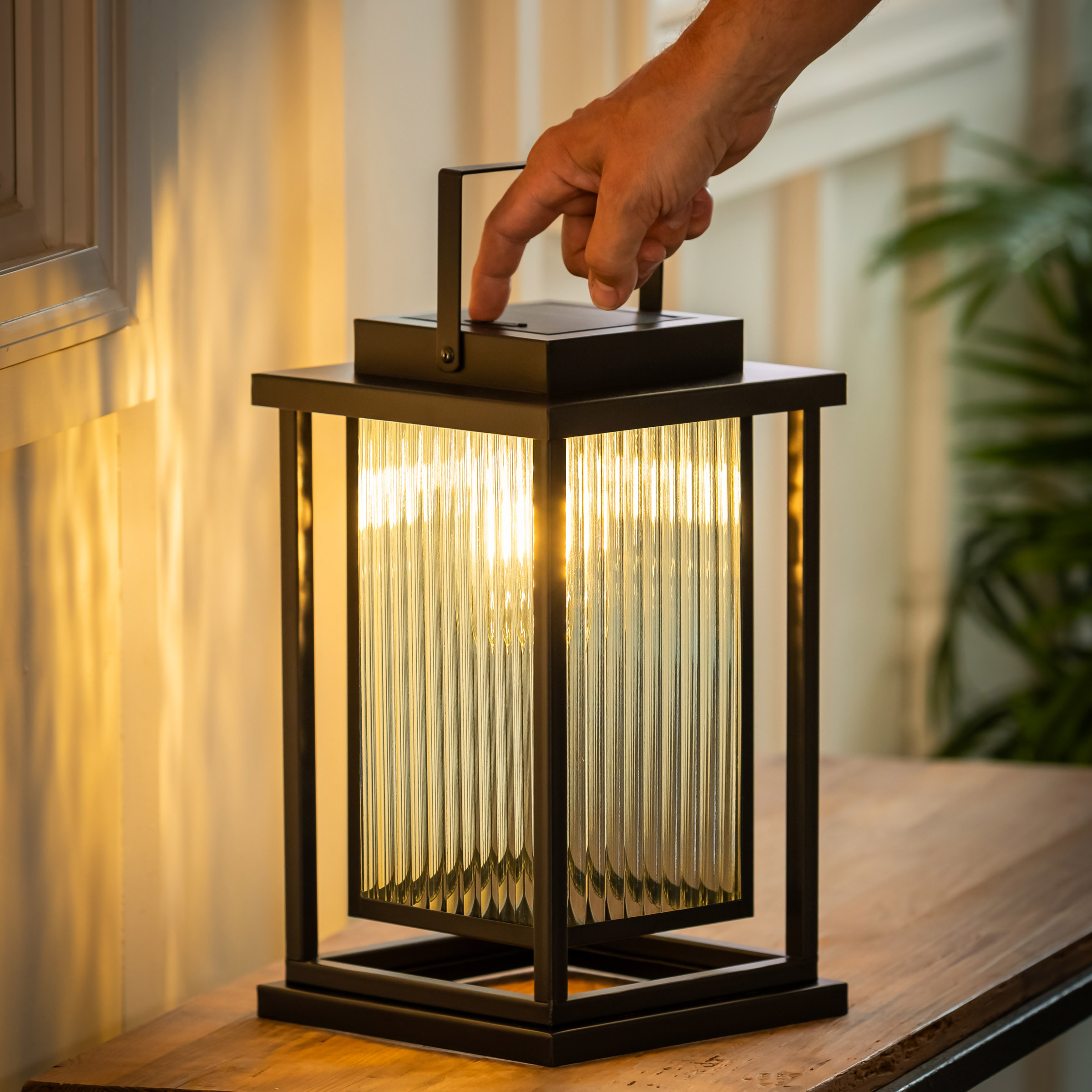 Solar LED Revere Lantern | Costco