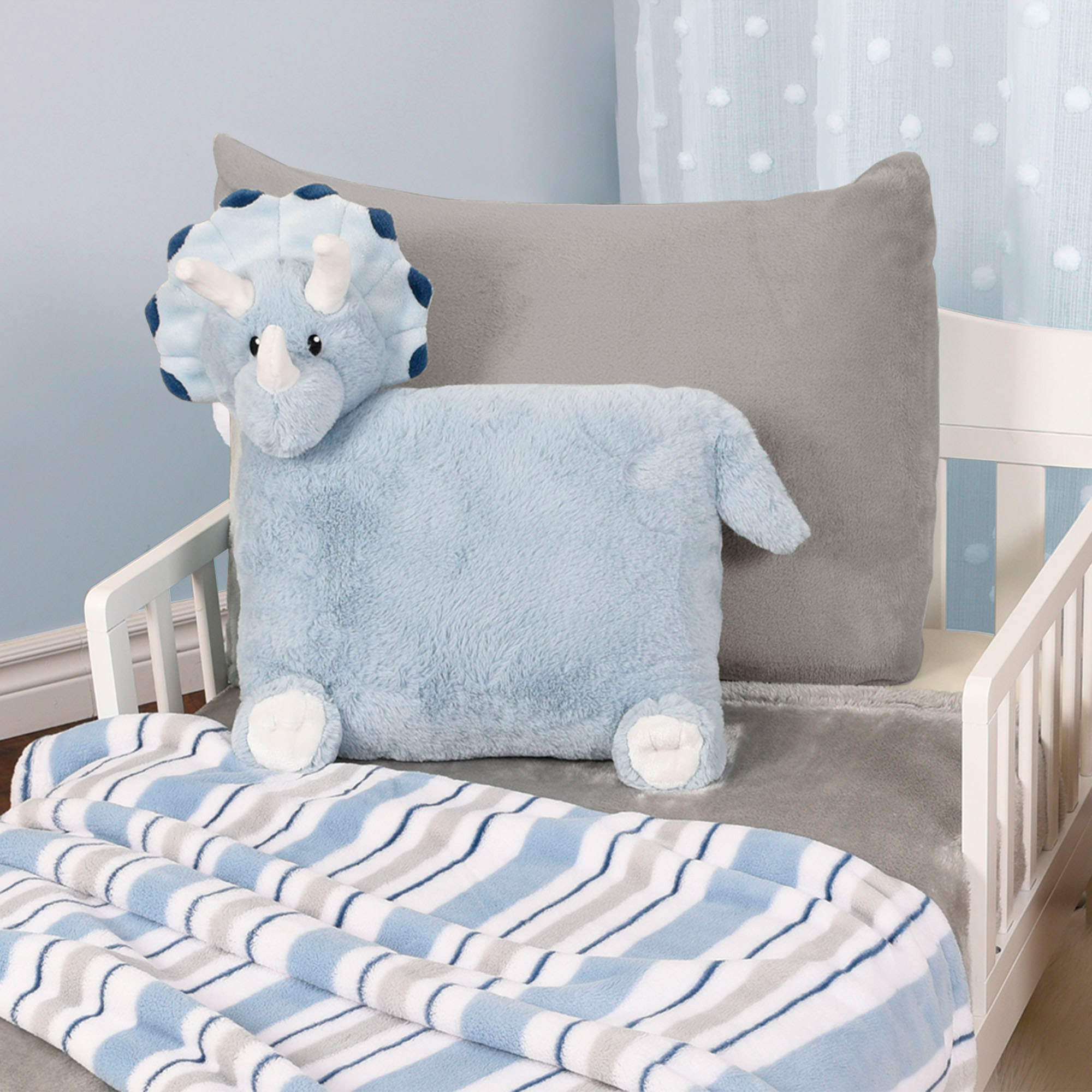 Little Miracles Snuggle Me Too Dino Blanket and Plush Set | Costco