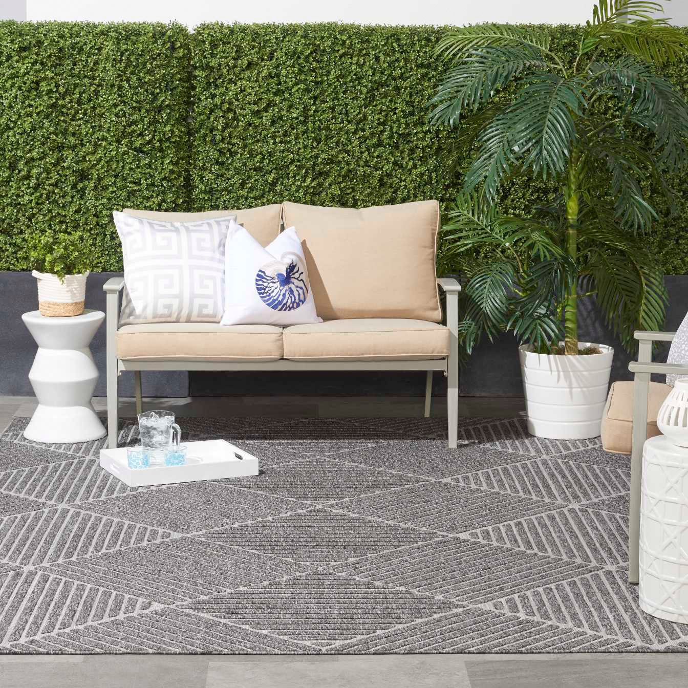 Veranda Indoor-Outdoor Area Rug or Runner, Verve | Costco