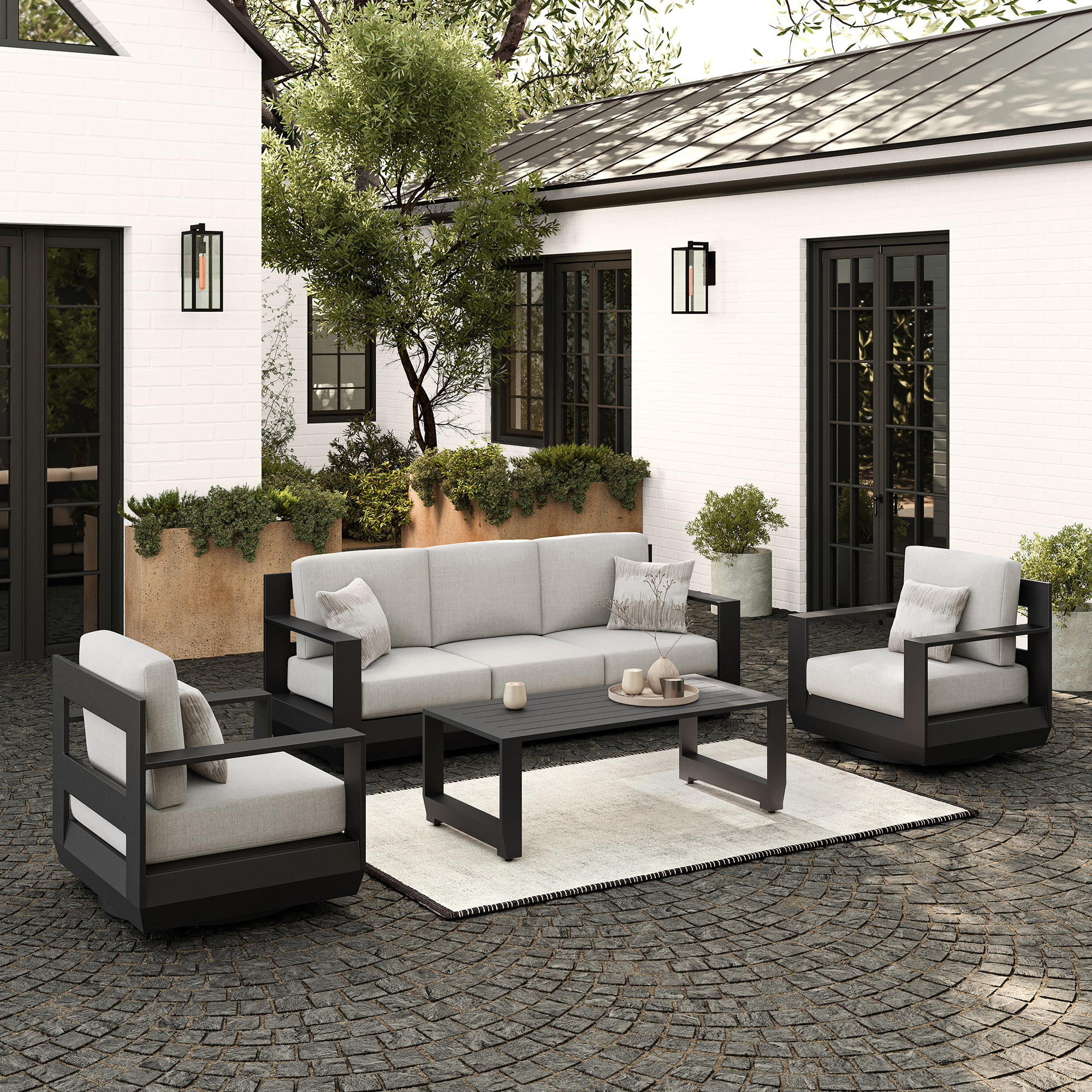 Swivel Patio Outdoor Furniture Costco