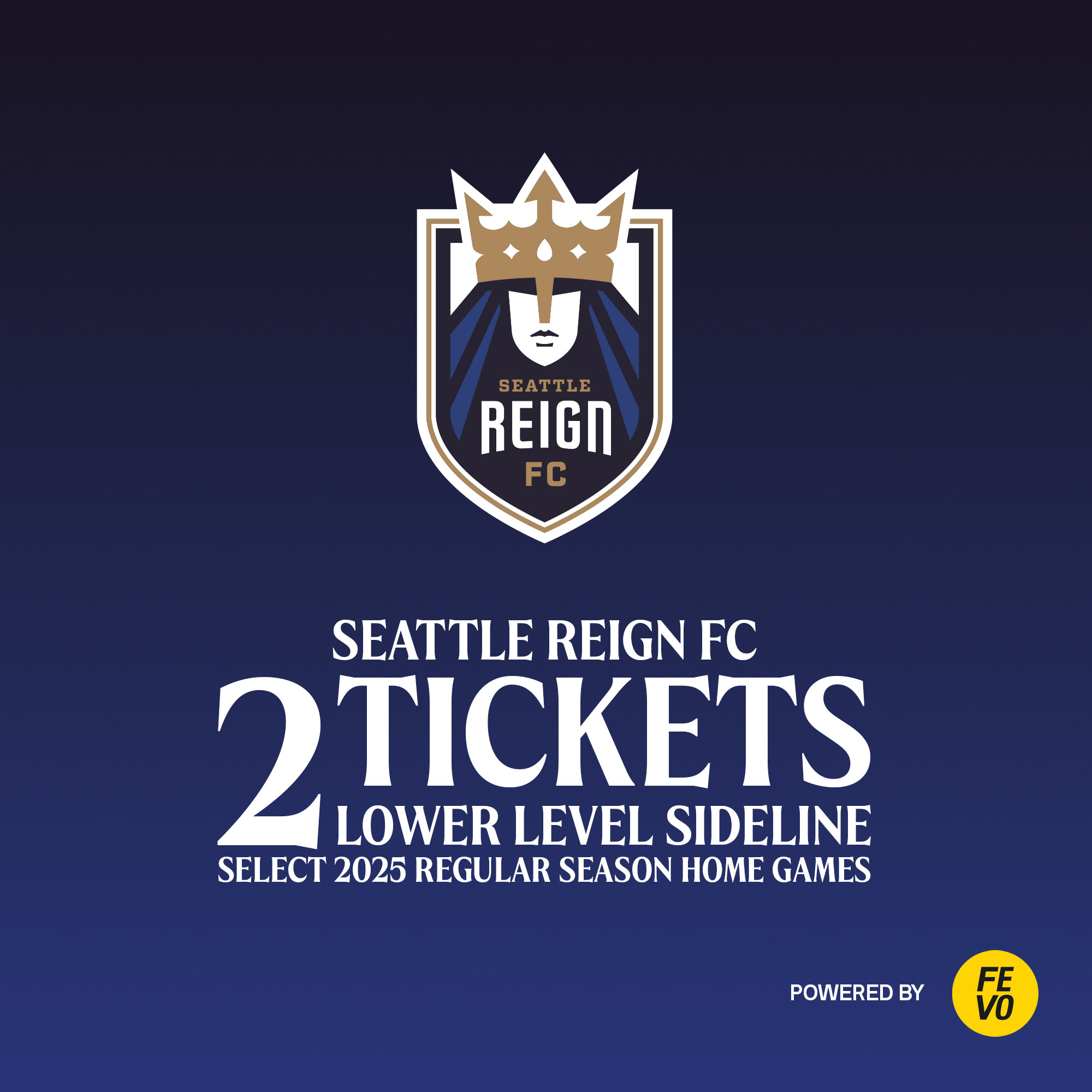 NWSL Seattle Reign - Two Lower Level Tickets, eVoucher | Costco