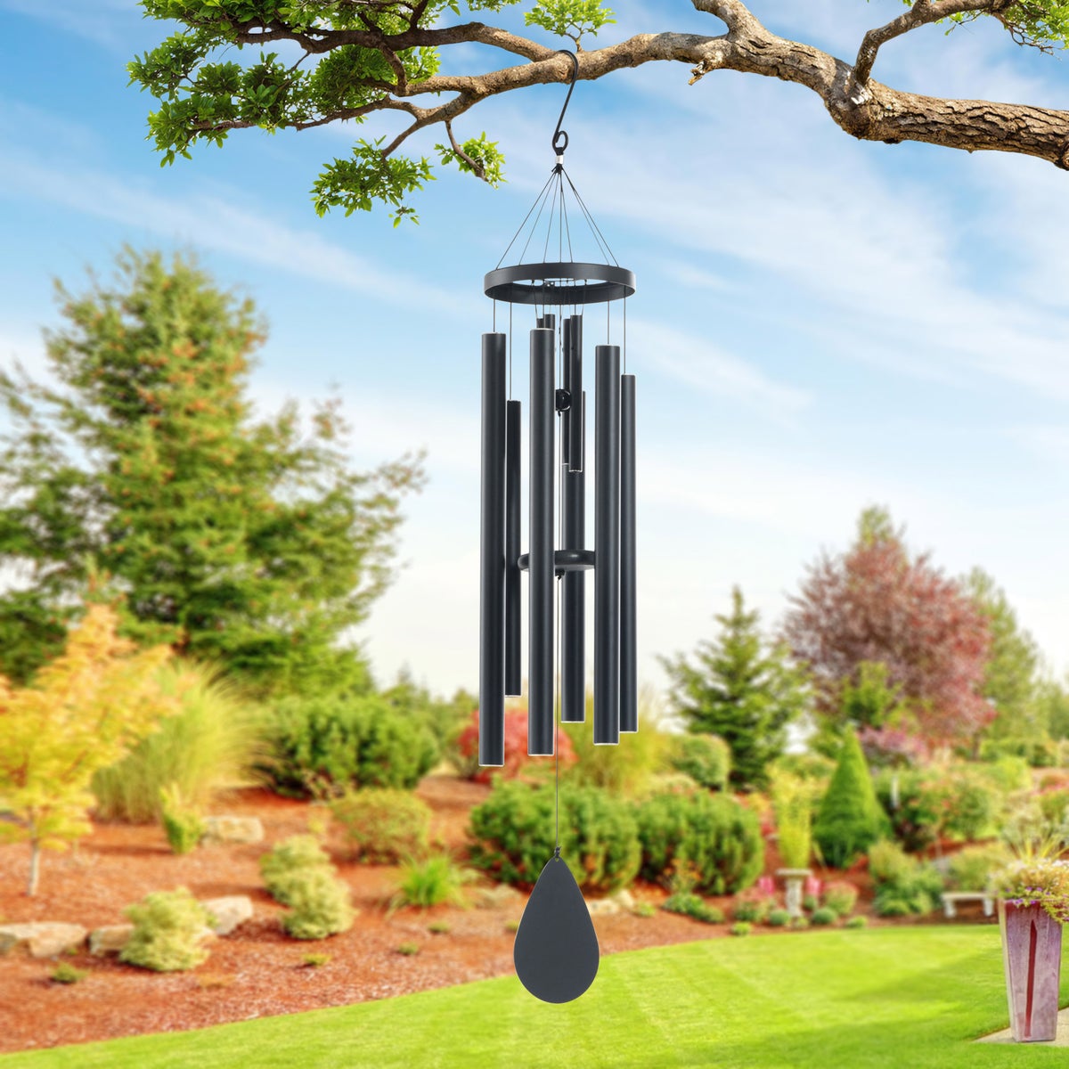 Stylecraft Double Wind Chime | Costco Stylecraft Double Wind Chime | Costco