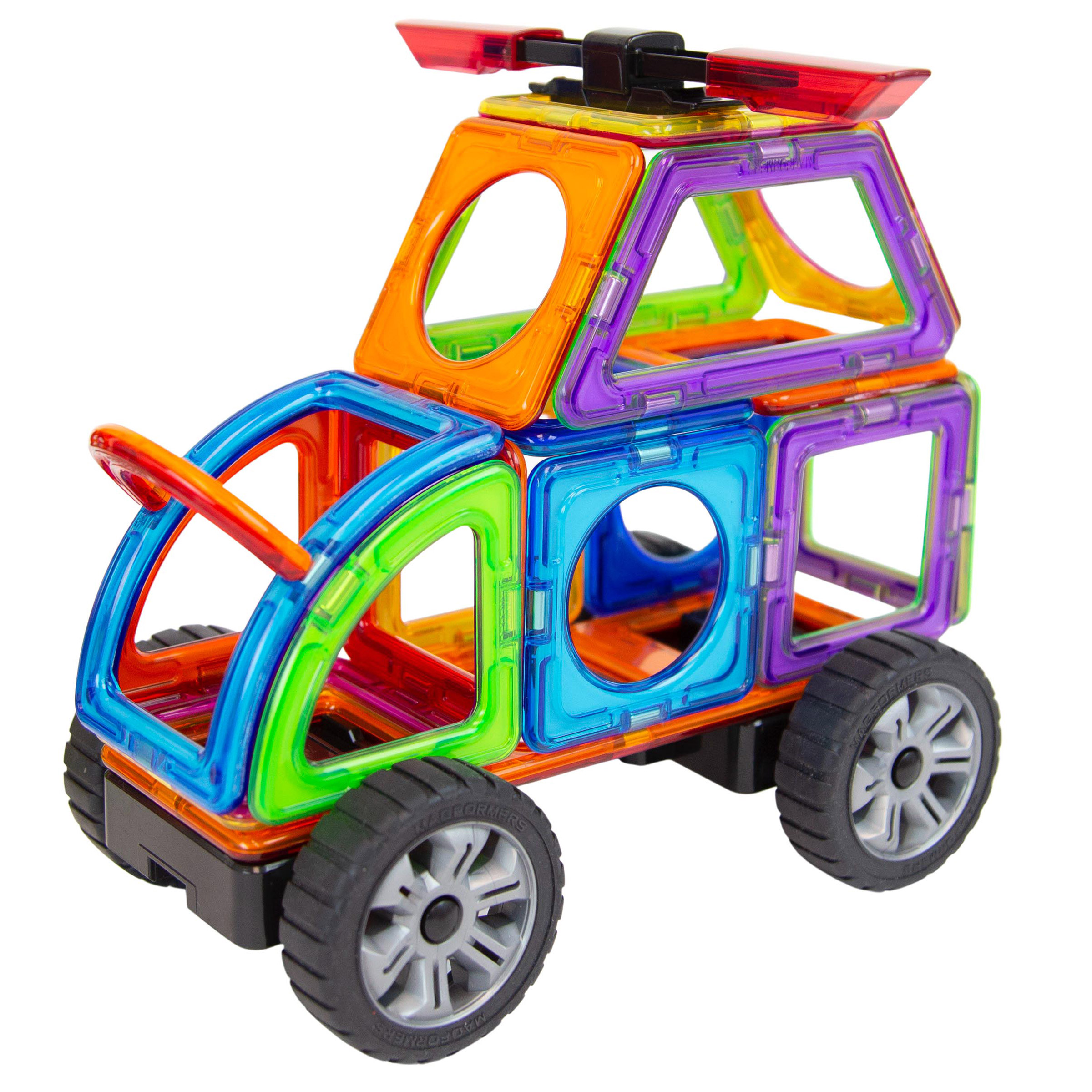 Magformers 120 piece Super Deluxe Creative Magnetic Building Set | Costco