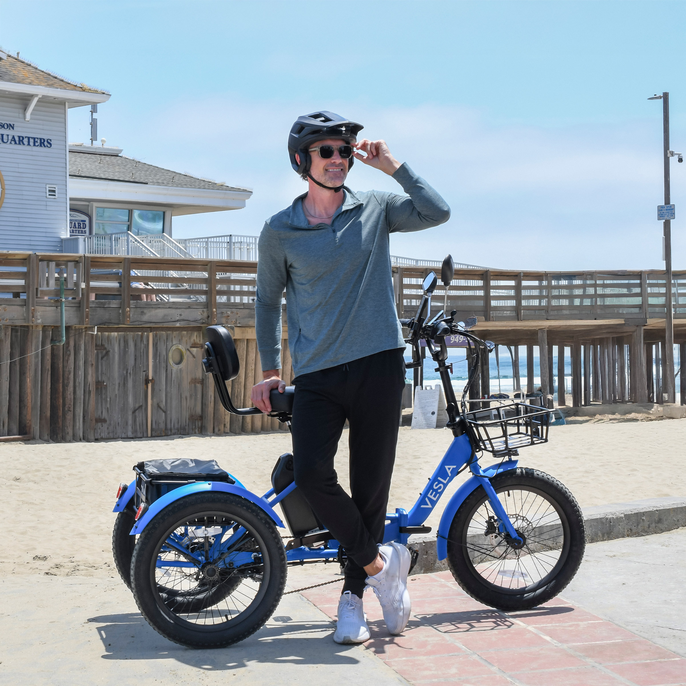 Vesla VS-900 Foldable Fat Tire Electric Trike | Costco