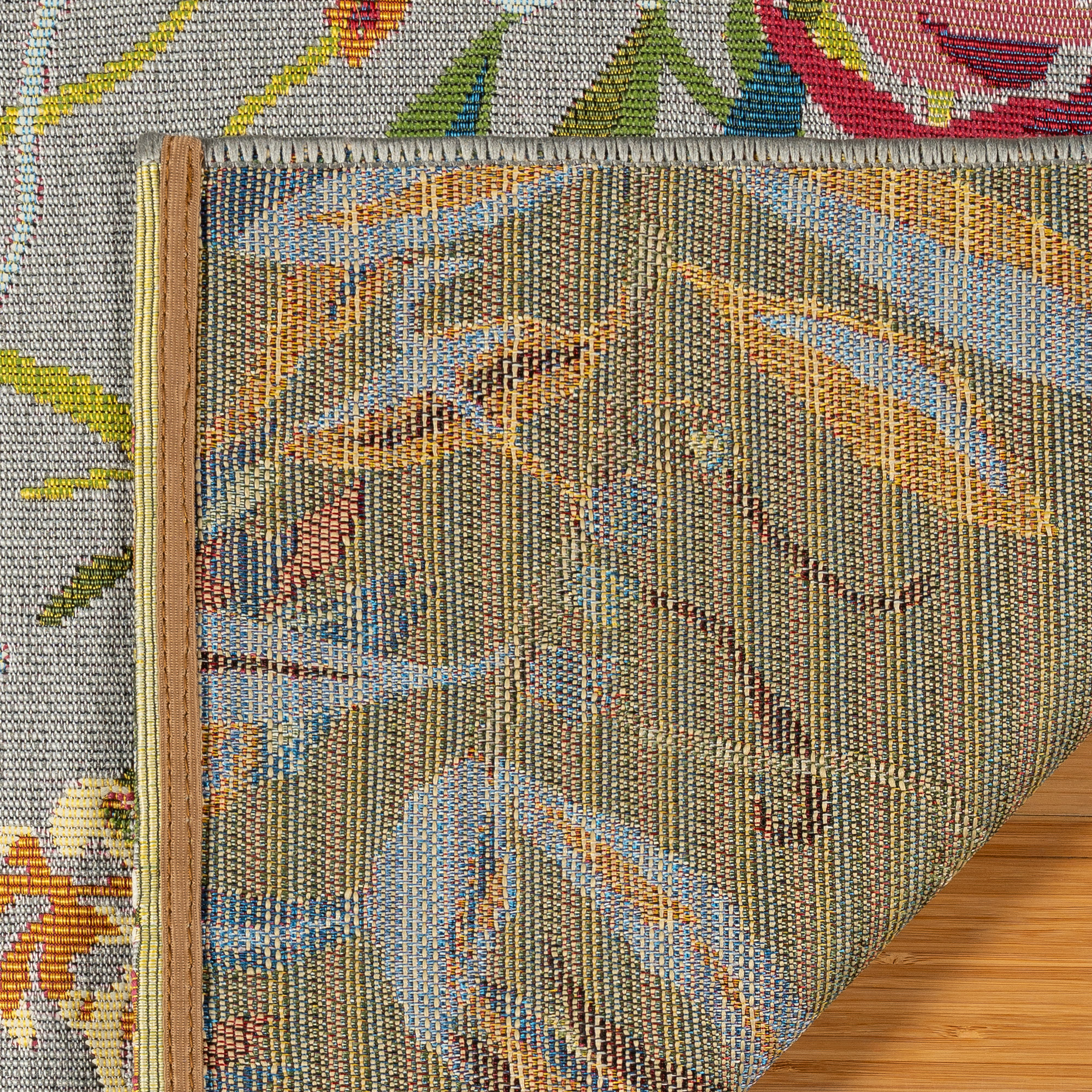 Fresco Indoor/Outdoor Rug Collection, Darra Light Gray | Costco