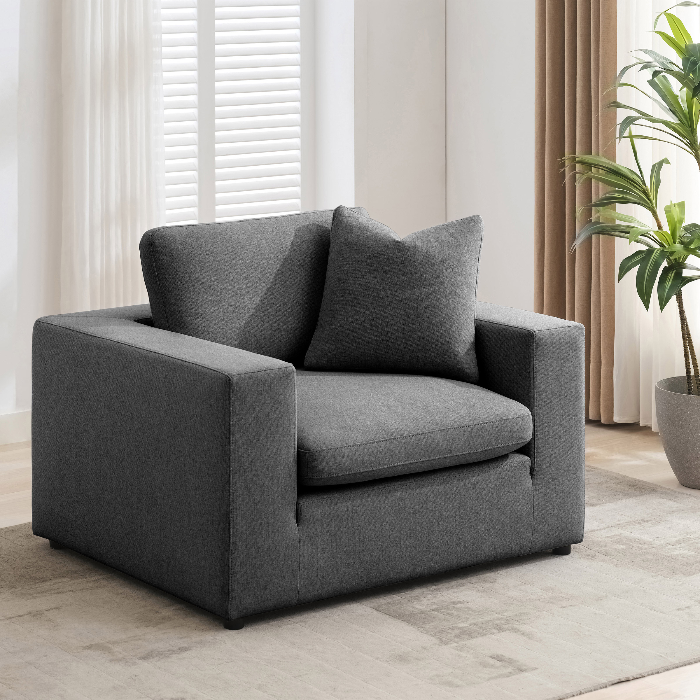 Urban Lounge Fabric Chair | Costco