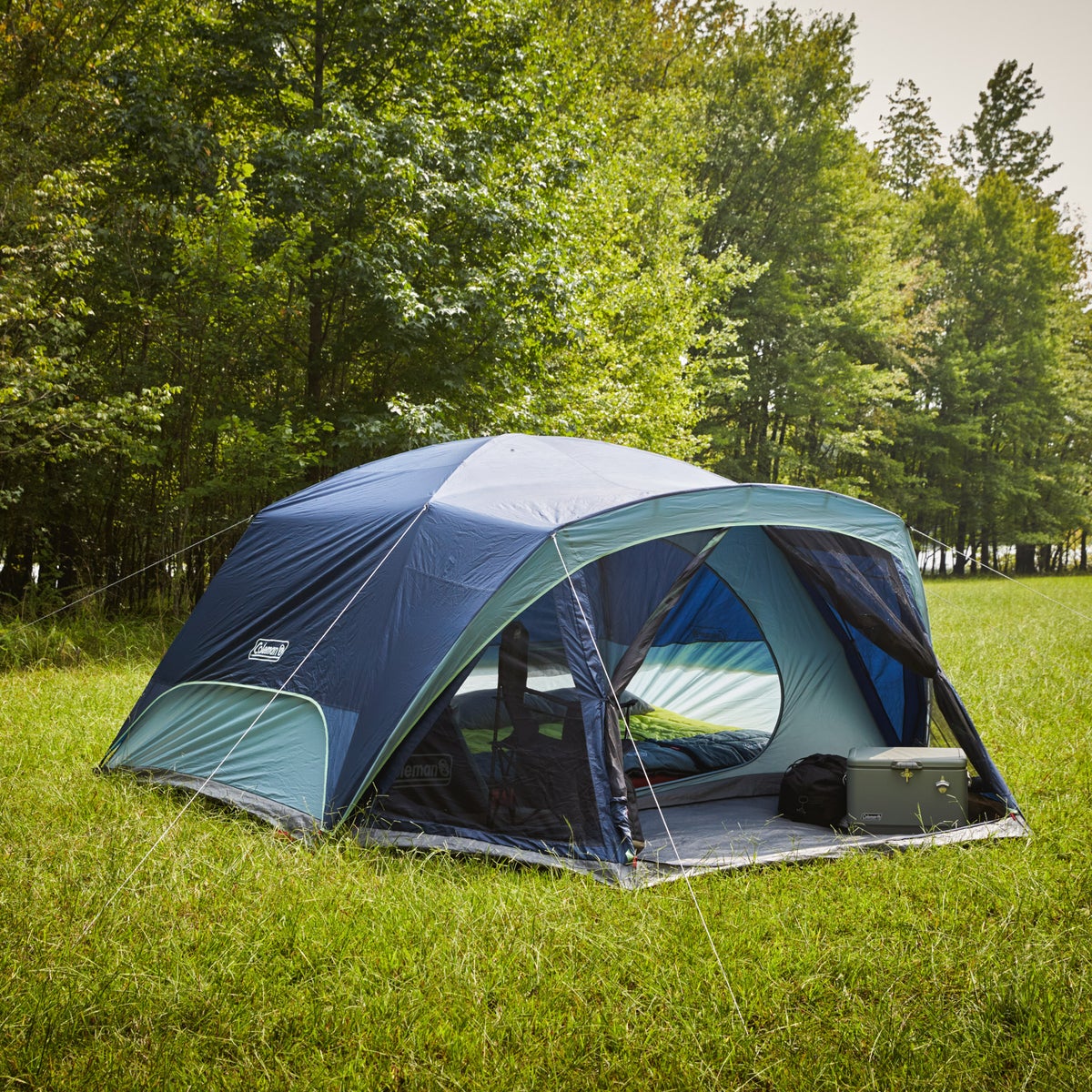 Coleman 8-person Skydome Tent with Screen Room | Costco Coleman 8-person Skydome Tent with Screen Room | Costco