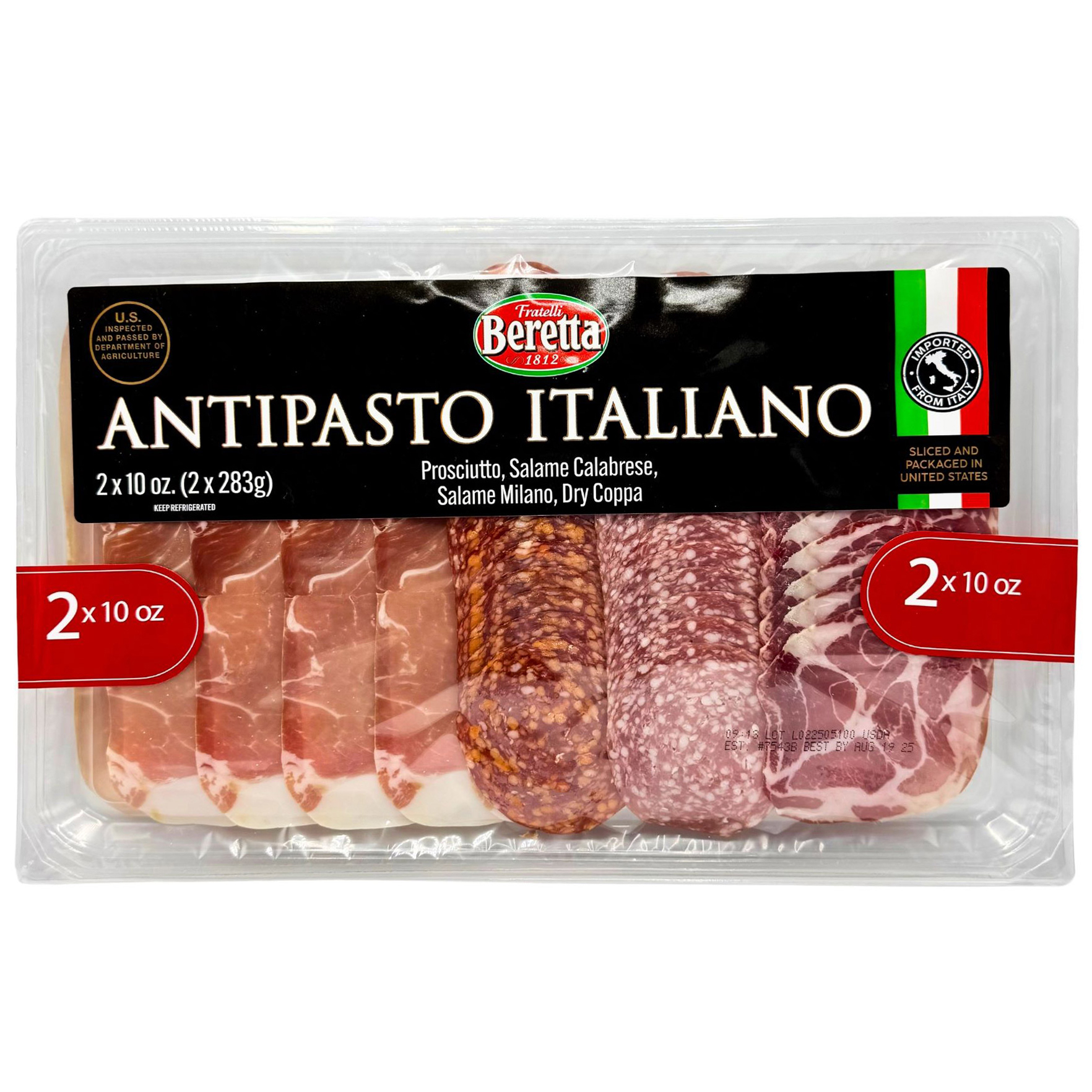 Fratelli Beretta Antipasto Italiano, 10 oz, 2 ct | Costco