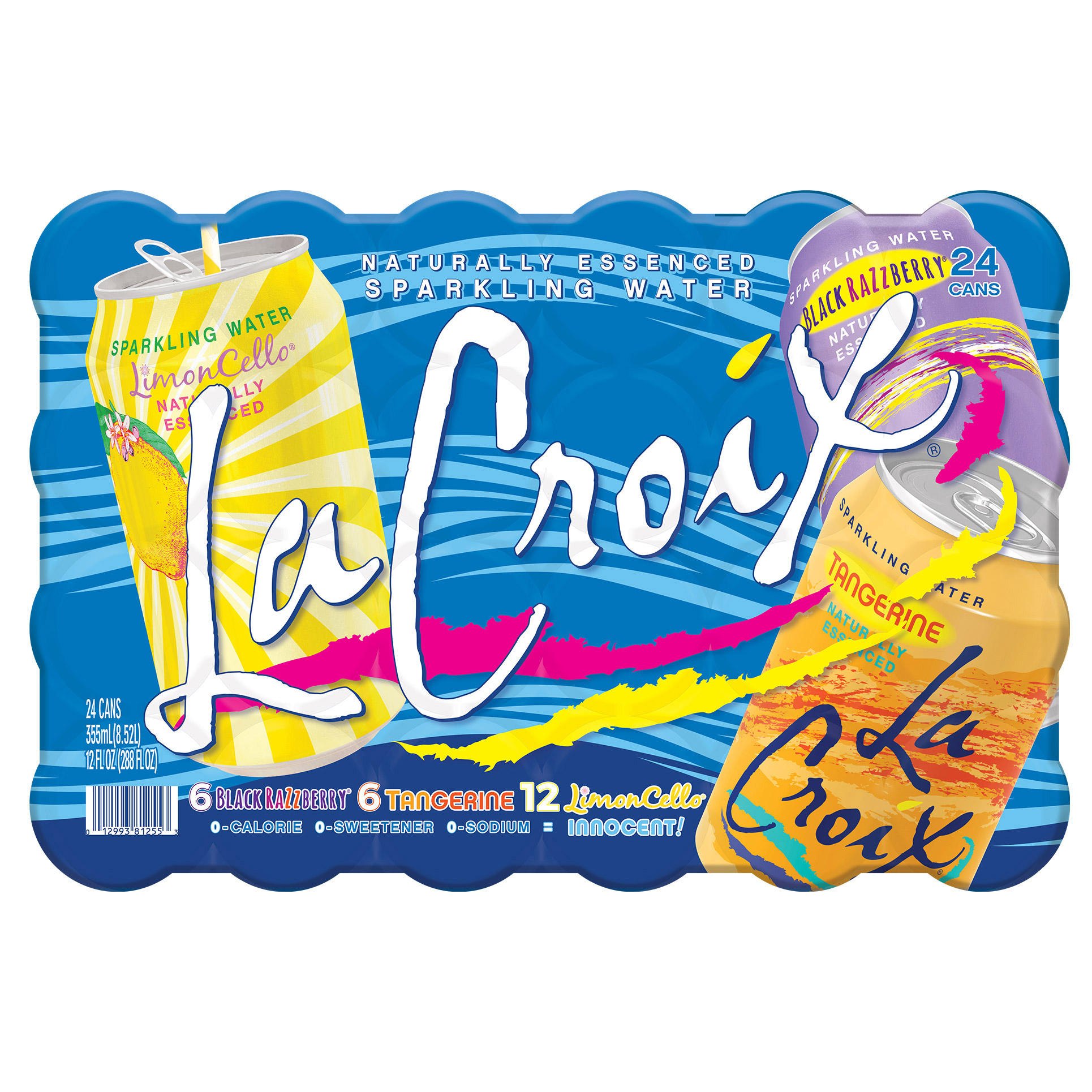 La Croix Sparkling Water, Tangerine, Limoncello and Black Razz Berry ...