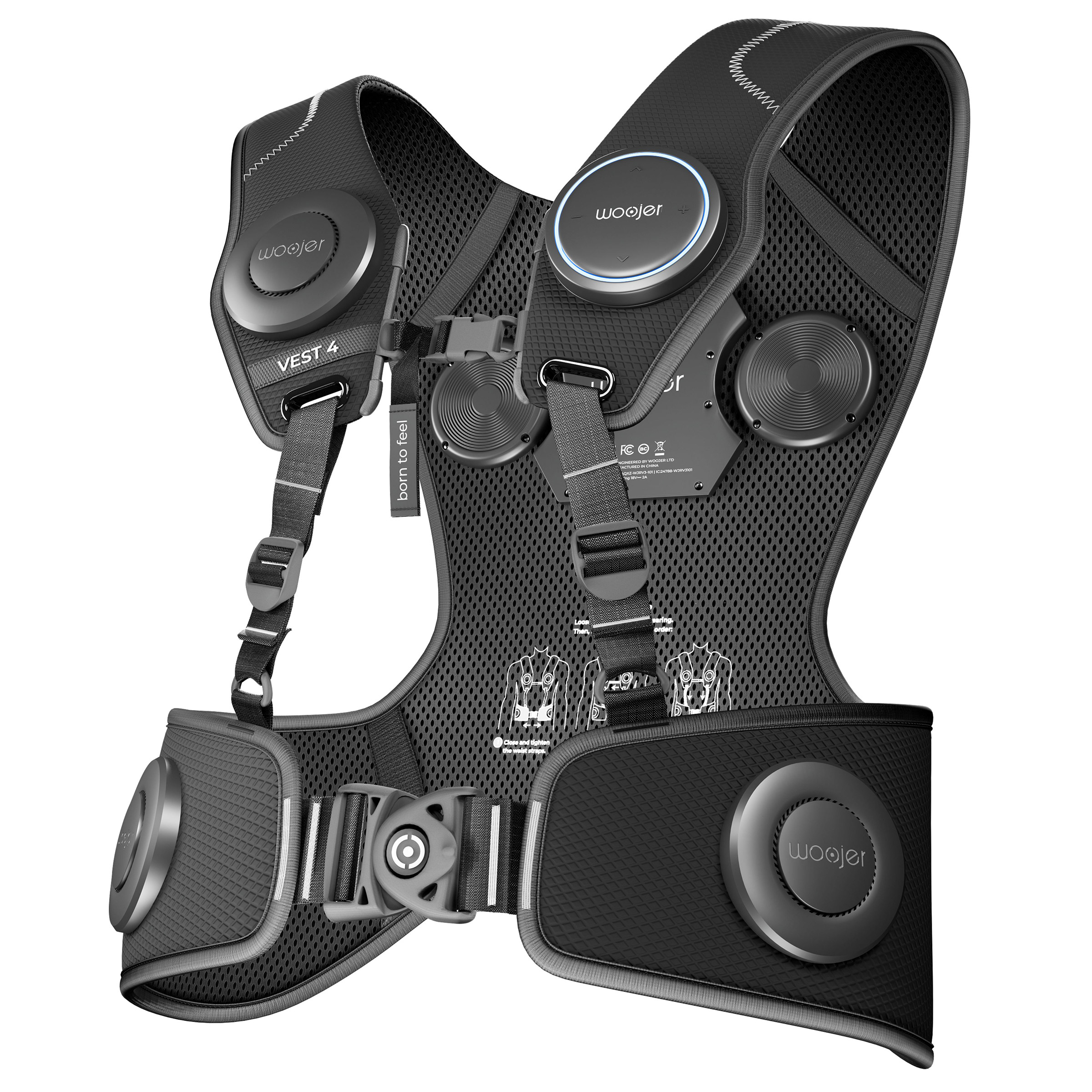 Woojer High-Fidelity Haptic Vest 4 | Costco