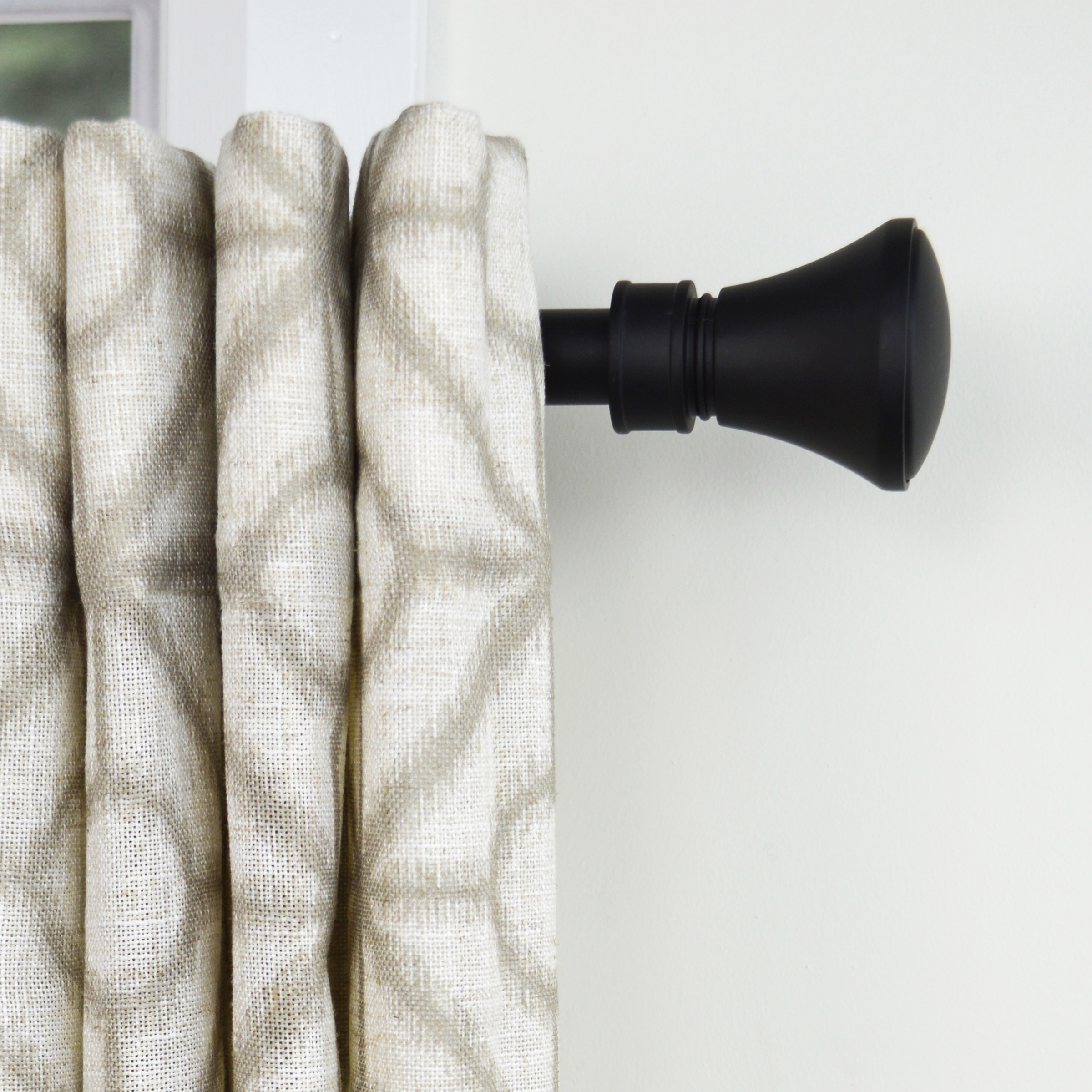 Versailles Lexington Flare Curtain Rod Set | Costco